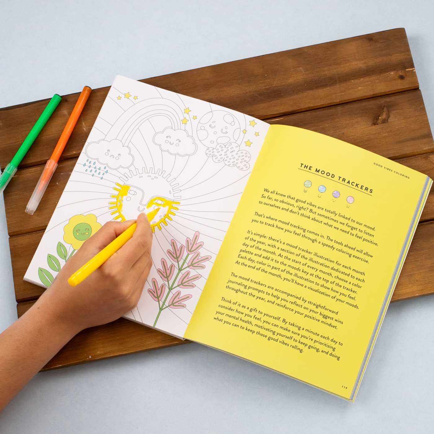 Good Vibes Coloring | Book by Editors of Thunder Bay Press | Official ...