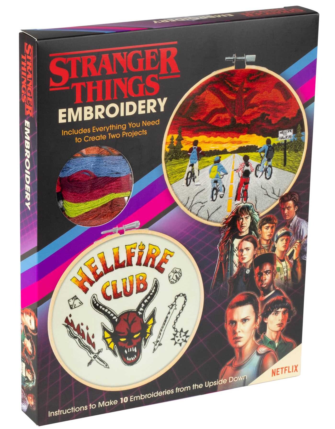 Stranger Things Embroidery - Book Summary & Video | Official Publisher ...