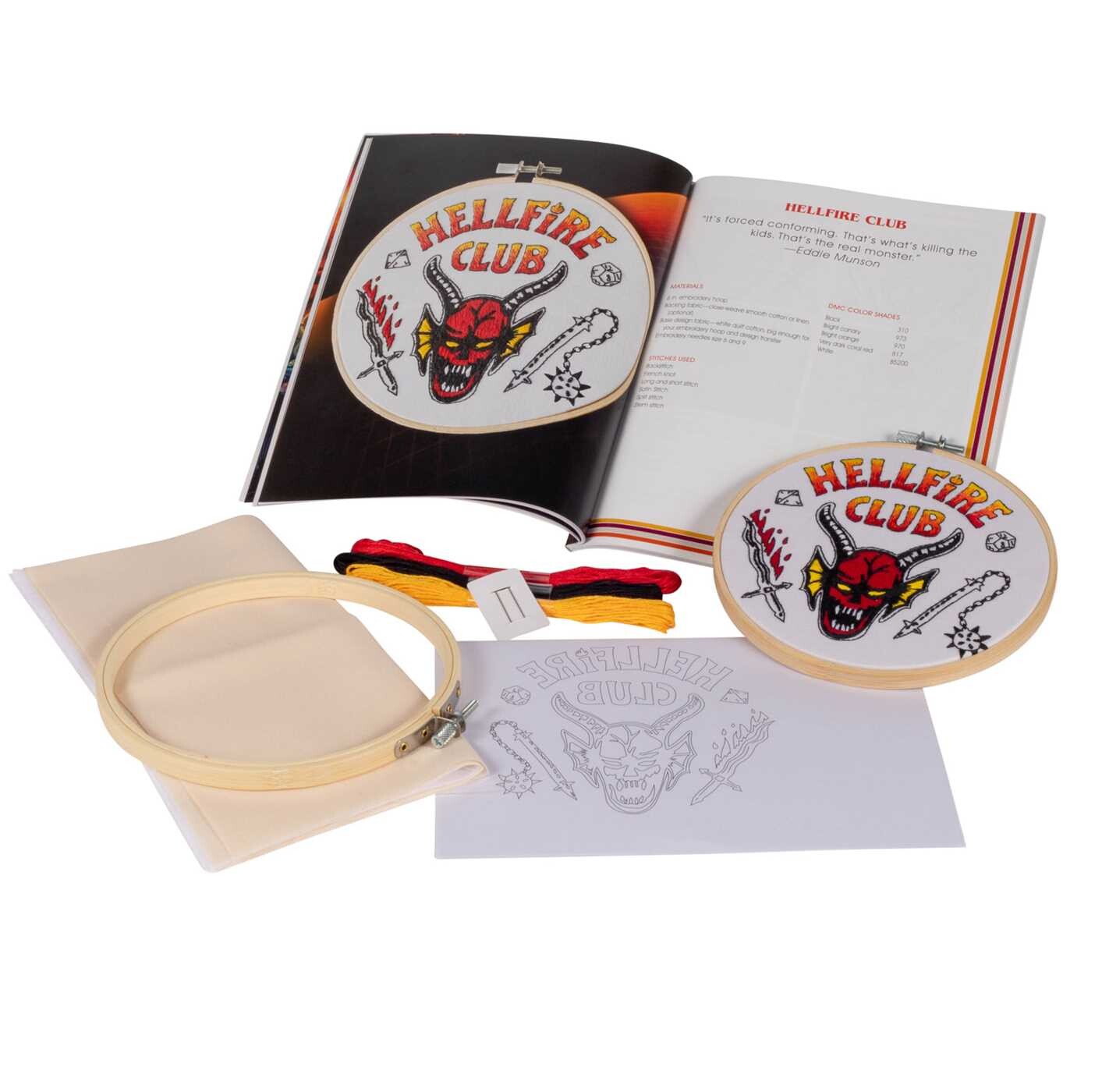 Stranger Things Embroidery - Book Summary & Video | Official Publisher ...