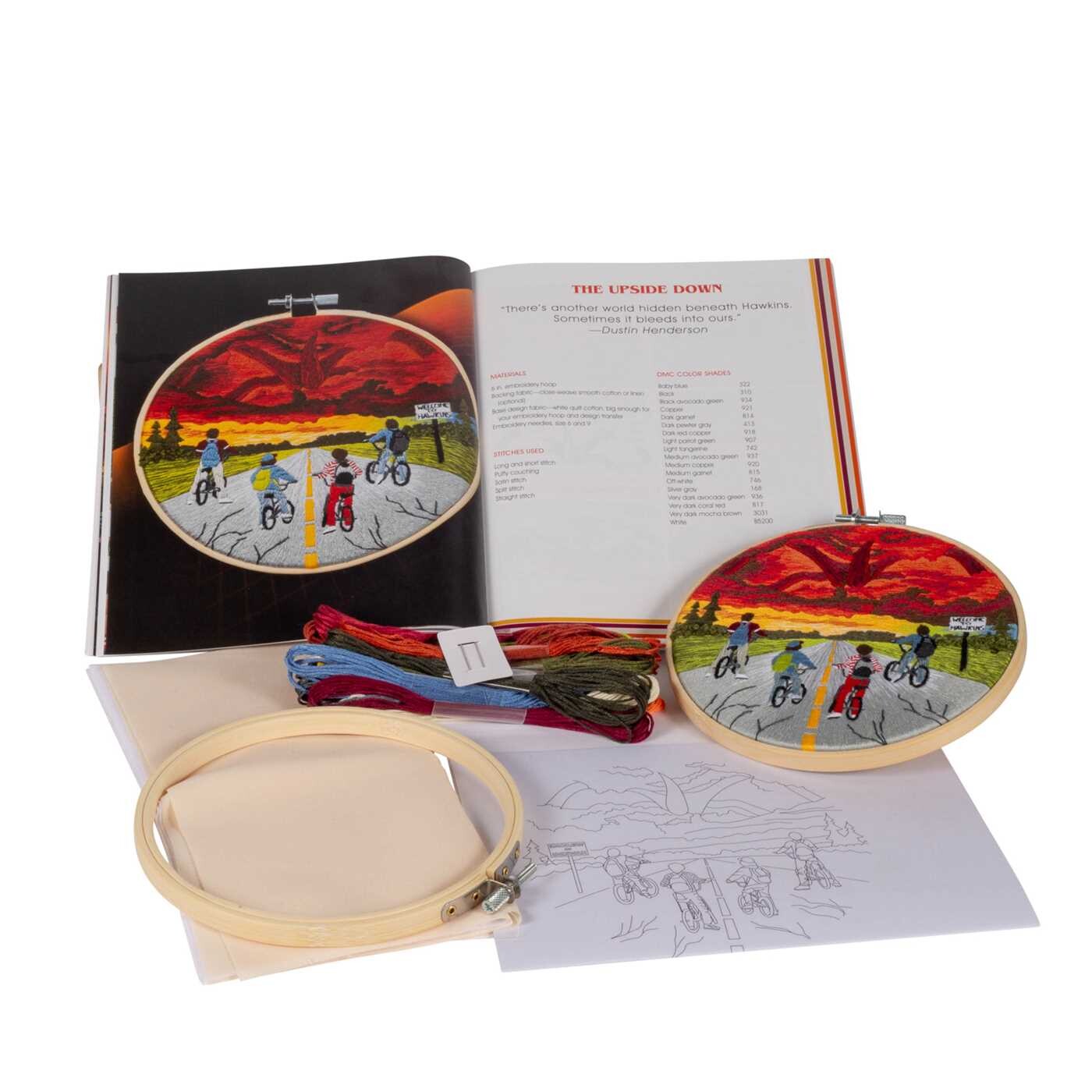 Stranger Things Embroidery - Book Summary & Video | Official Publisher ...