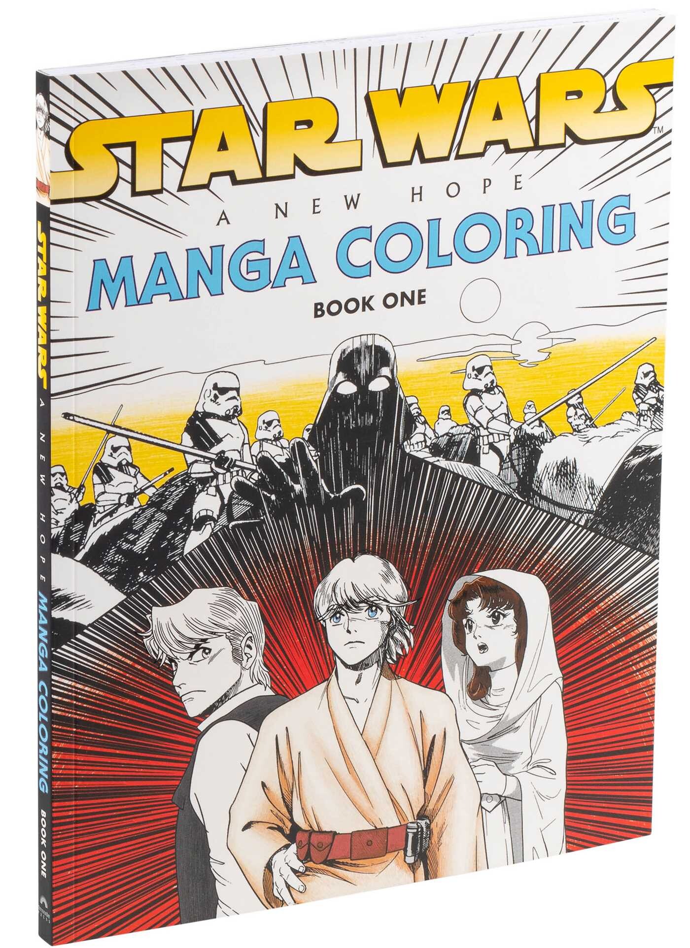 Star Wars Manga Coloring | Book by Editors of Thunder Bay Press ...