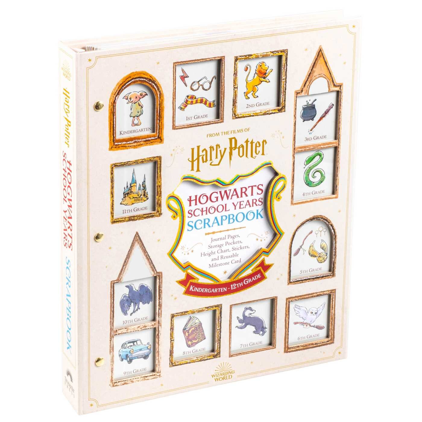 Harry Potter School Years Scrapbook | Book by Editors of Thunder Bay ...