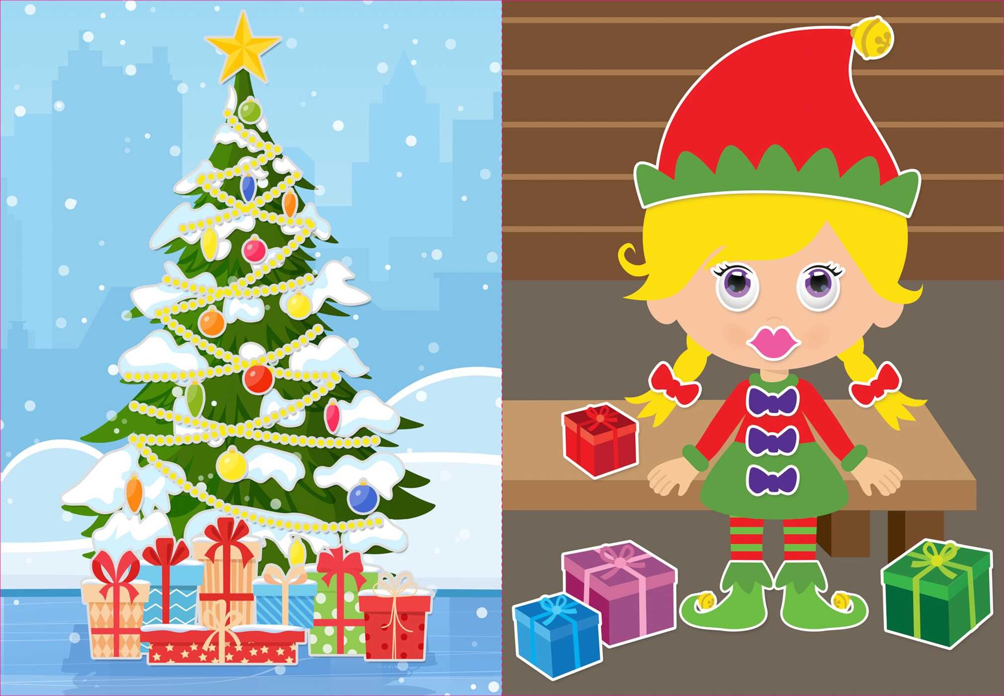 Super Silly Stickers: Christmas | Book by Editors of Silver Dolphin ...