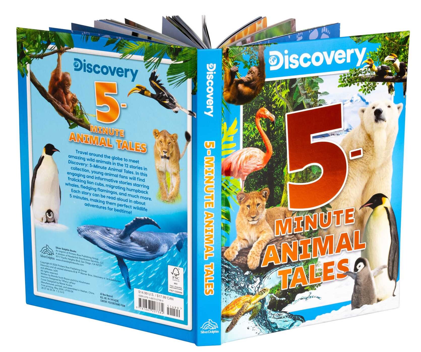 Discovery 5-Minute Animal Tales | Book by Editors of Silver Dolphin ...
