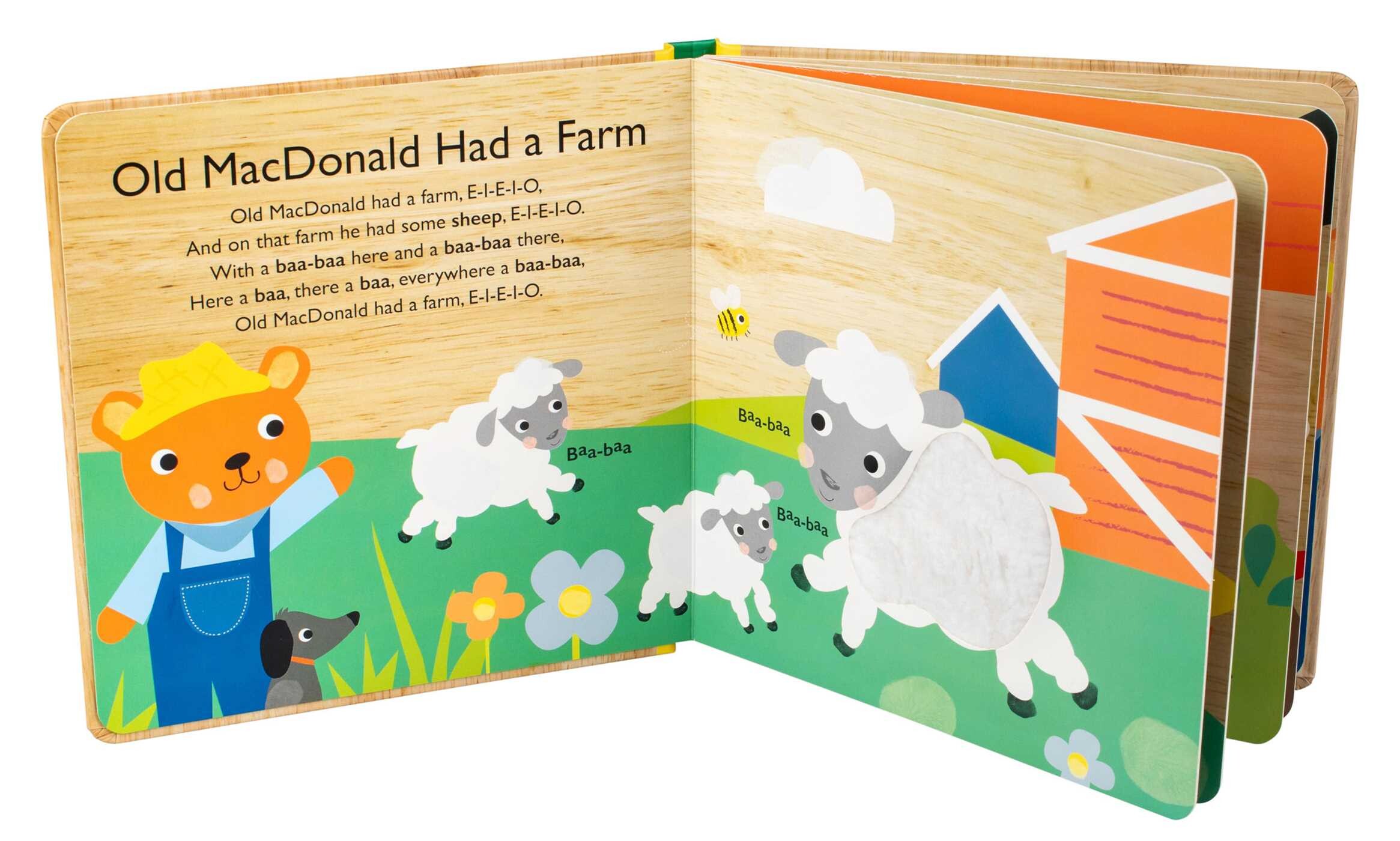 Old MacDonald Had a Farm: A Touch and Feel Nursery Rhyme | Book by ...