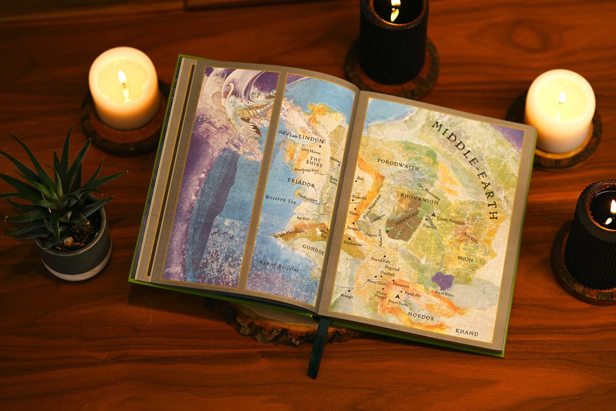 Atlas of Tolkien Deluxe Edition | Book by David Day | Official ...