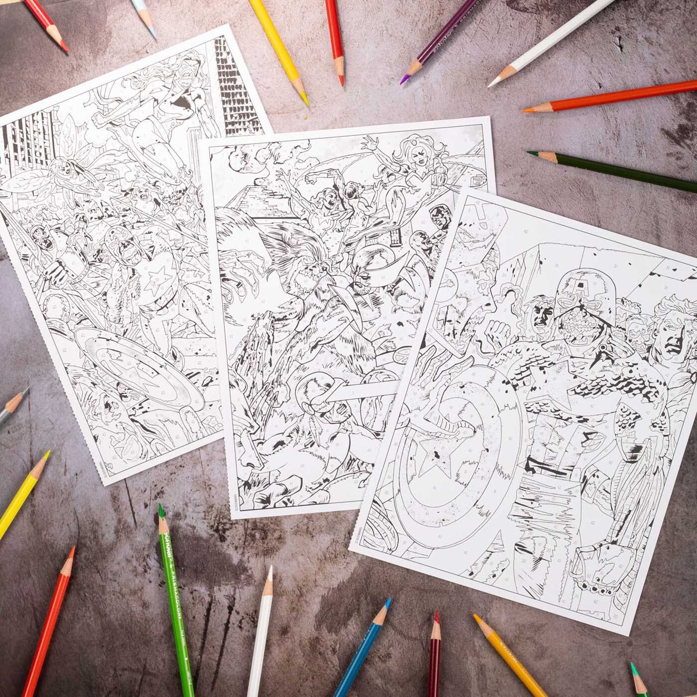 Marvel Zombies Color-by-Number | Book by Editors of Thunder Bay Press ...