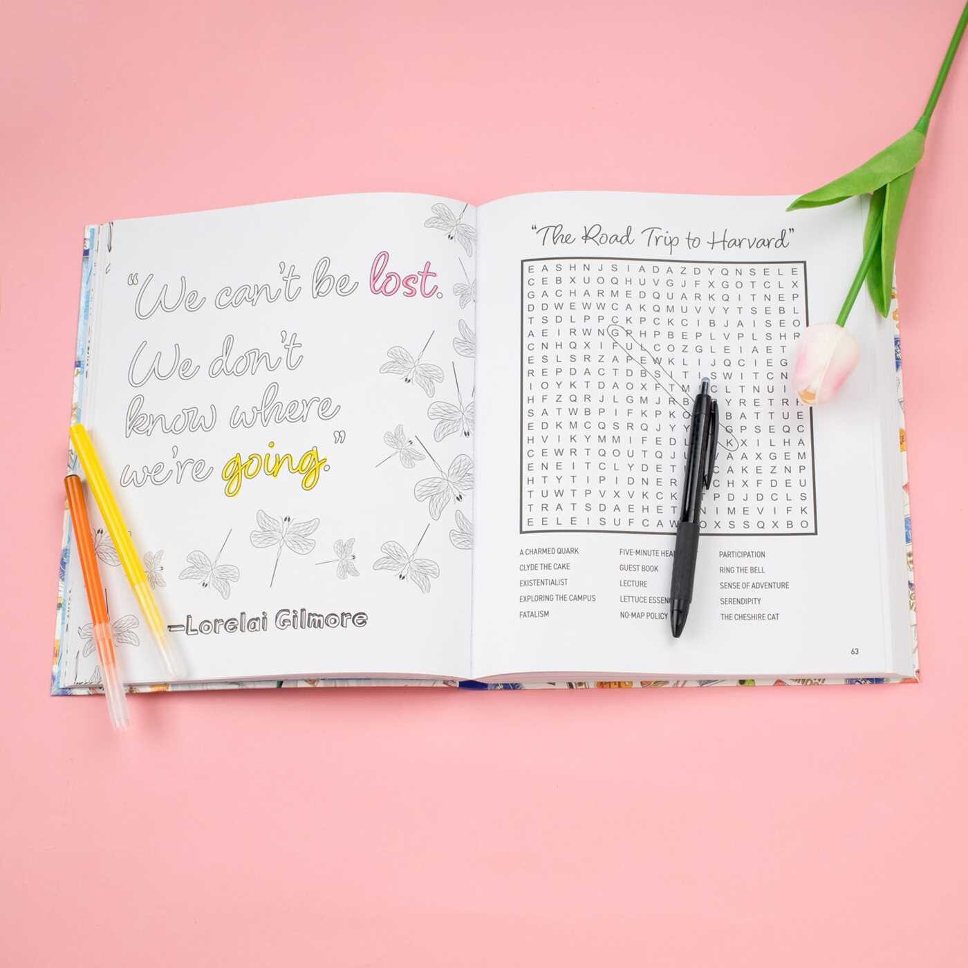 Gilmore Girls Word Search, Quips, Quotes, and Coloring Book | Book by ...