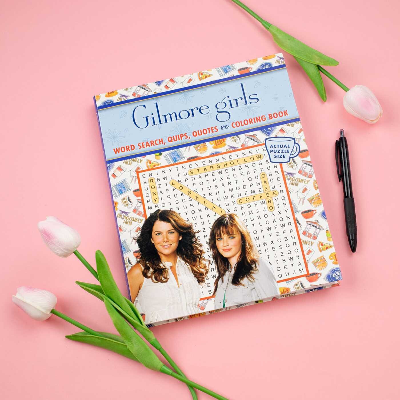 Gilmore Girls Word Search, Quips, Quotes, and Coloring Book | Book by ...