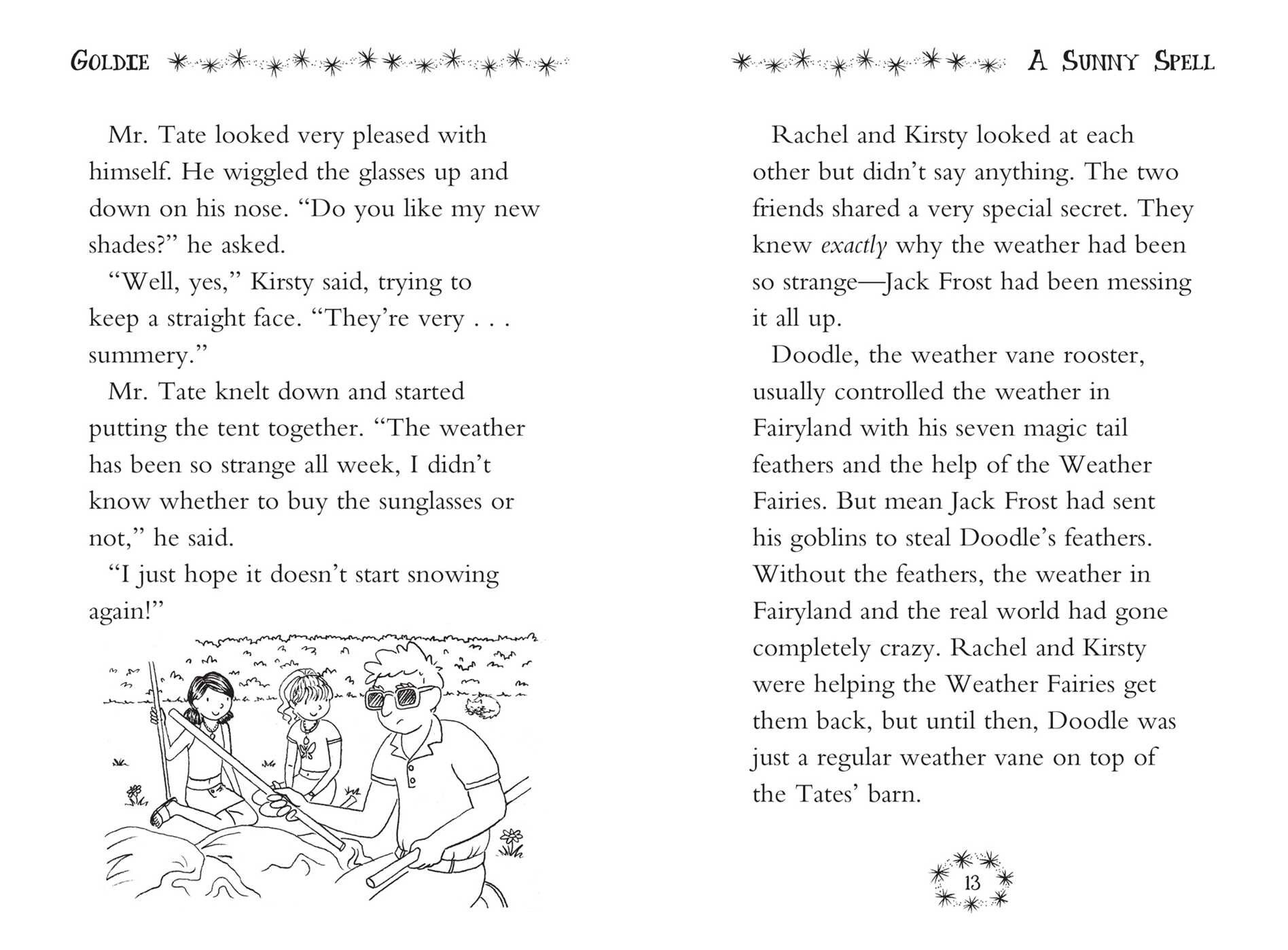 Rainbow Magic Weather Fairies #4: Goldie the Sunshine Fairy | Book by ...