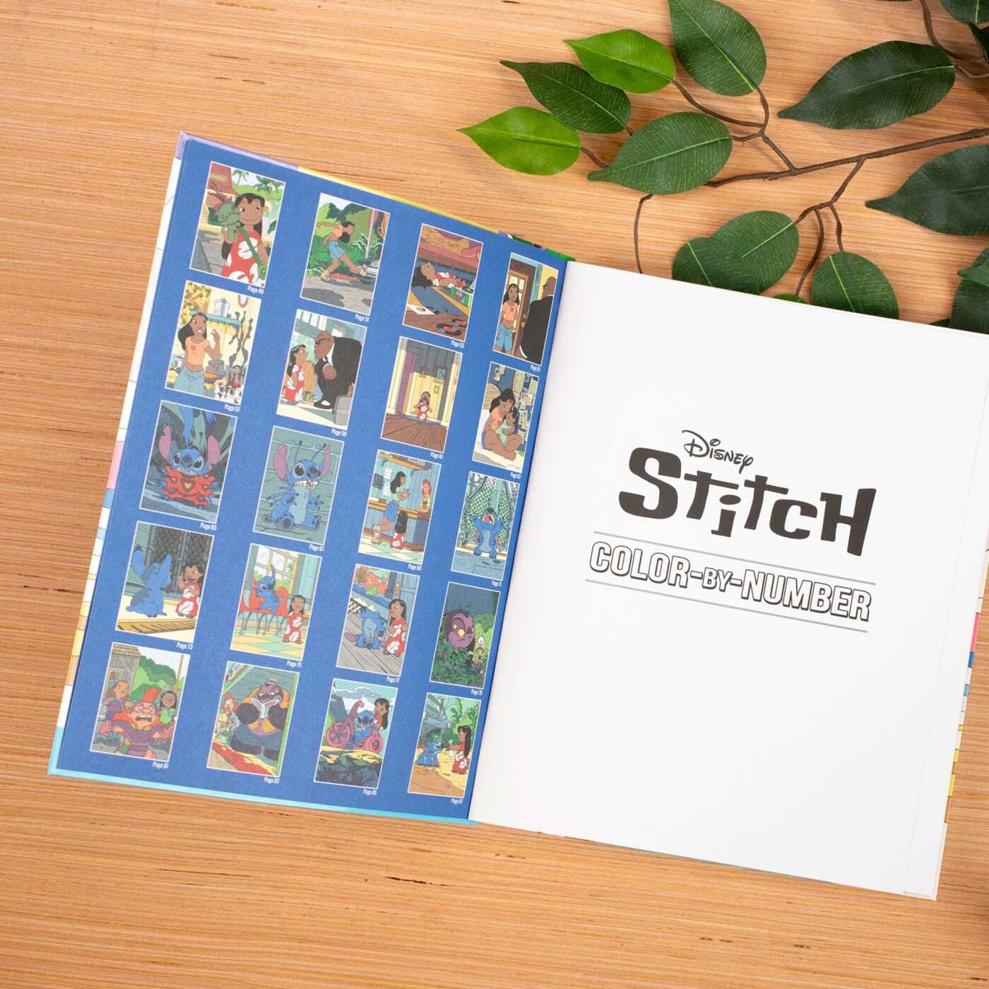 Disney Stitch Color-By-Number | Book by Editors of Thunder Bay Press ...