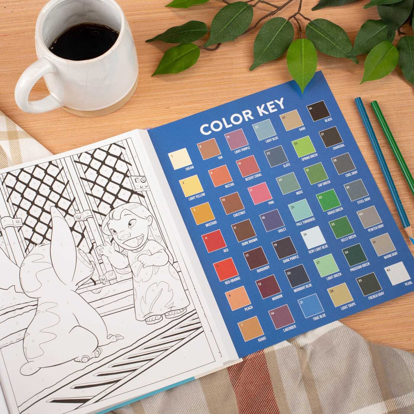 Disney Stitch Color-By-Number | Book by Editors of Thunder Bay Press ...