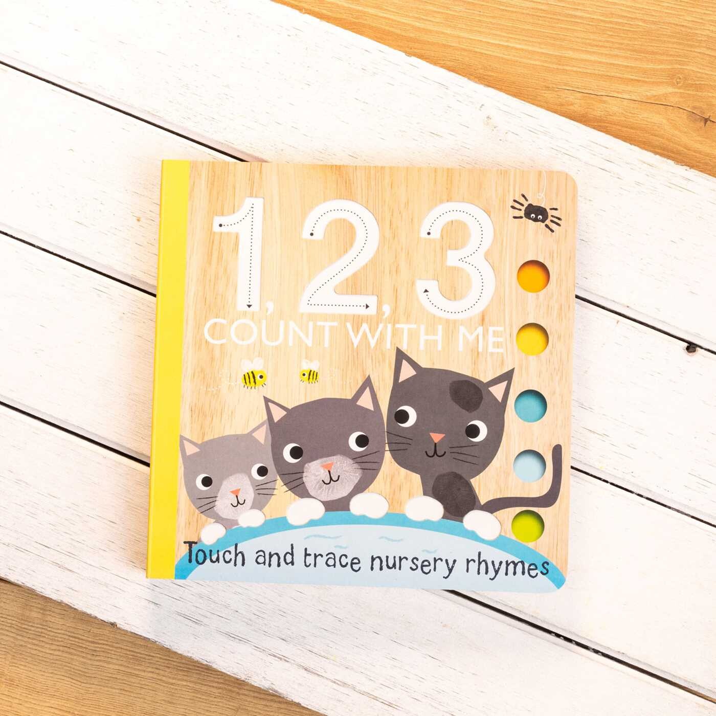 Touch and Trace: 1, 2, 3 Count with Me | Book by Editors of Silver ...