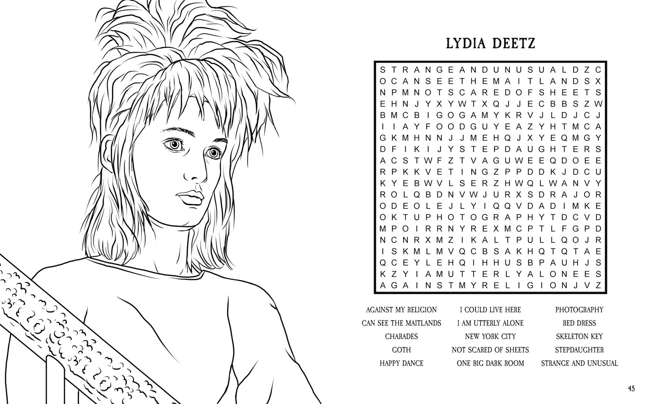 Beetlejuice Word Search, Quips, Quotes, and Coloring | Book by Editors ...
