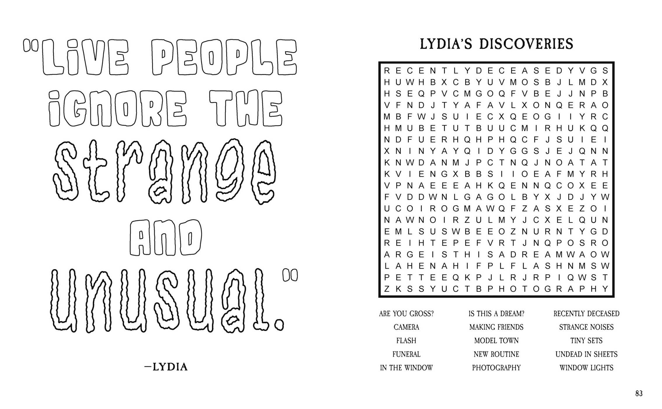 Beetlejuice Word Search, Quips, Quotes, and Coloring | Book by Editors ...