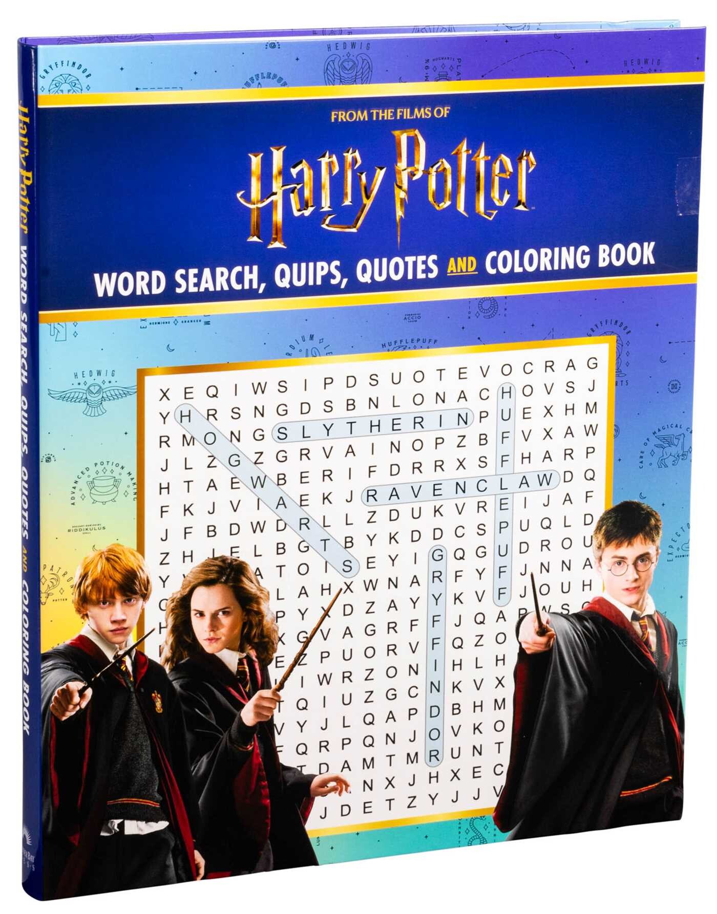 Harry Potter Word Search, Quips, Quotes, and Coloring Book | Book by ...
