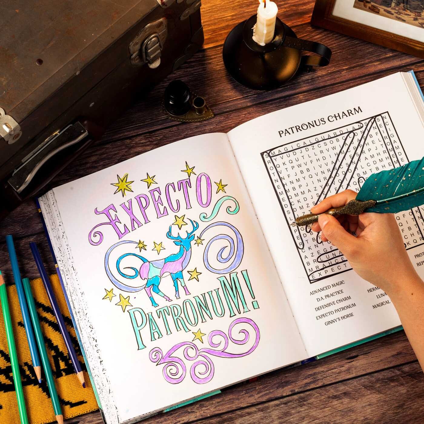 Harry Potter Word Search, Quips, Quotes, and Coloring Book | Book by ...