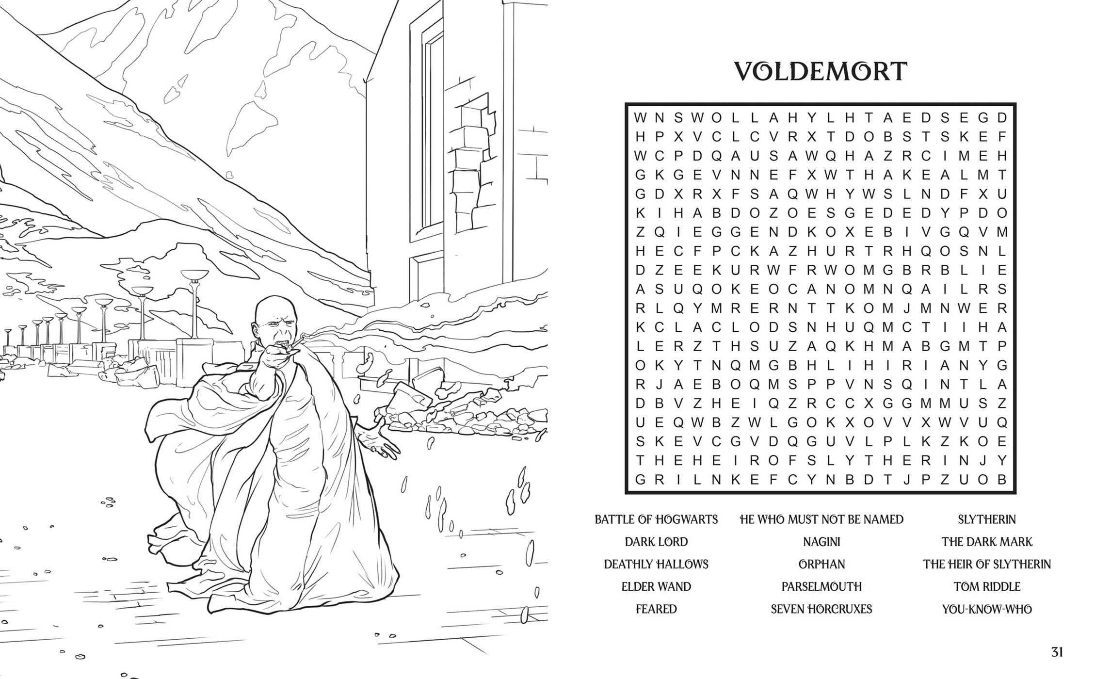 Harry Potter Word Search, Quips, Quotes, and Coloring Book | Book by ...