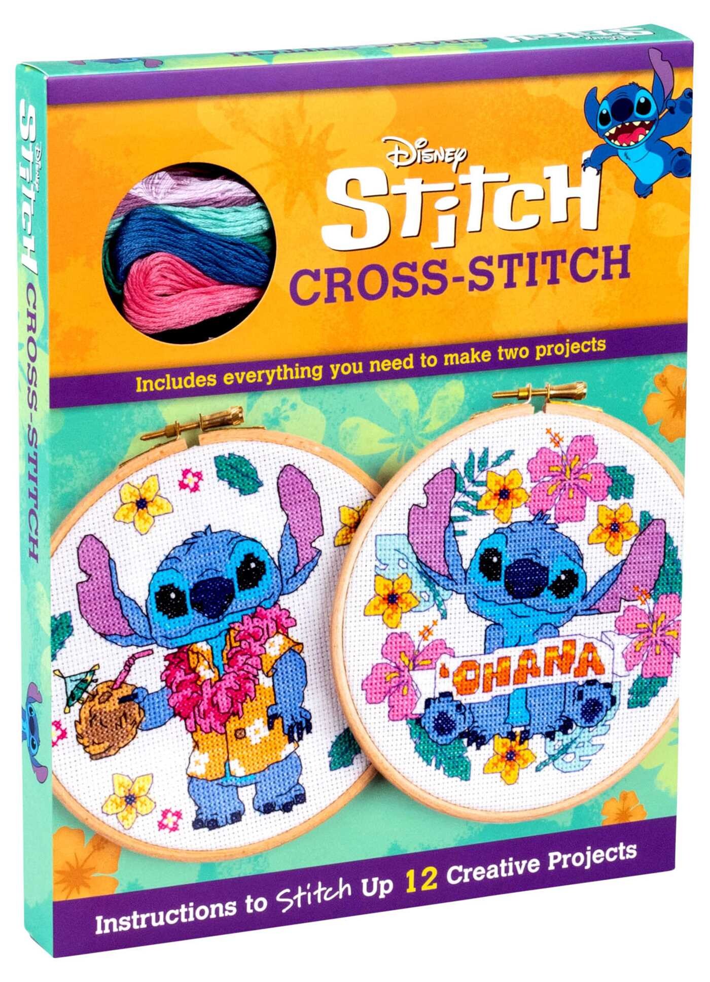 Disney Stitch Cross-Stitch - Book Summary & Video | Official Publisher ...