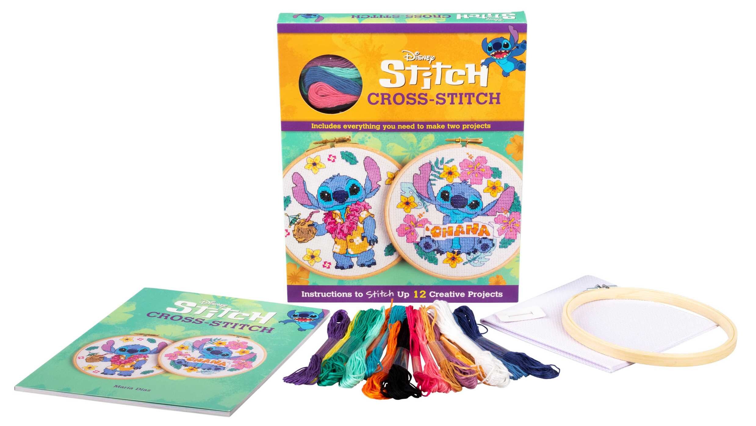 Disney Stitch Cross-Stitch - Book Summary & Video | Official Publisher ...