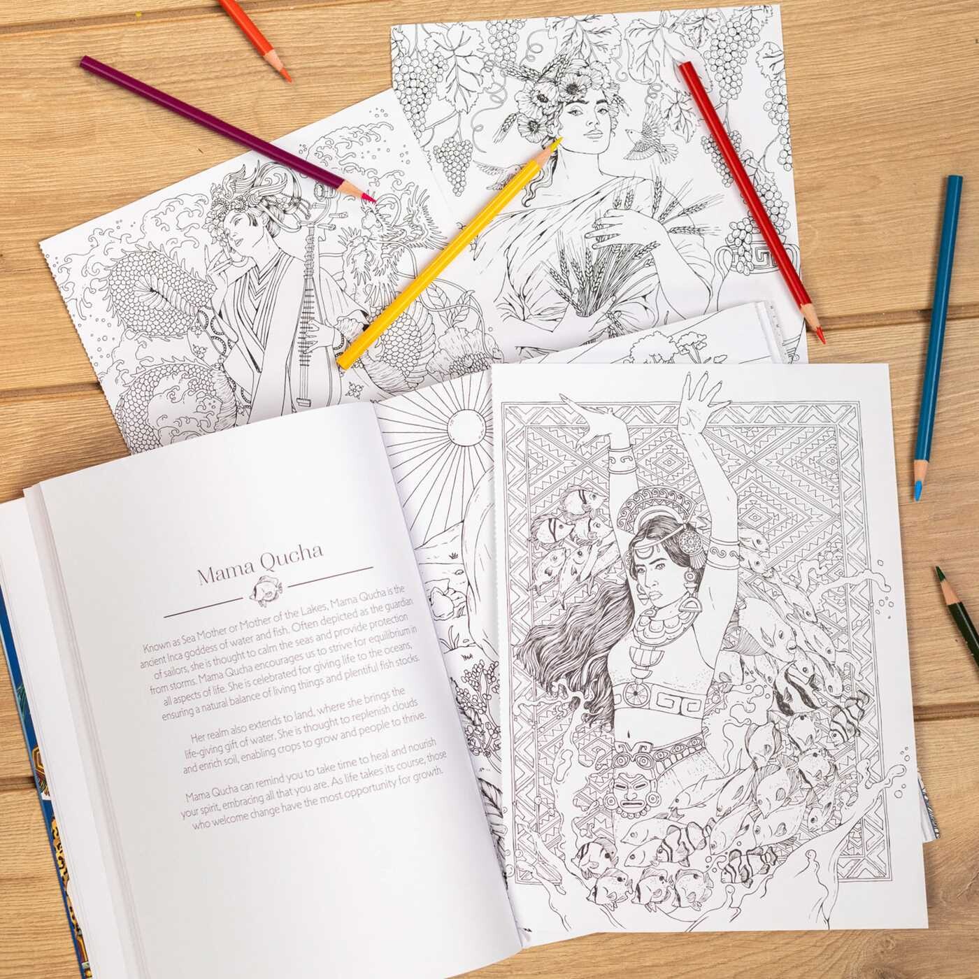 Goddess Coloring | Book by Ana Jarén | Official Publisher Page | Simon ...