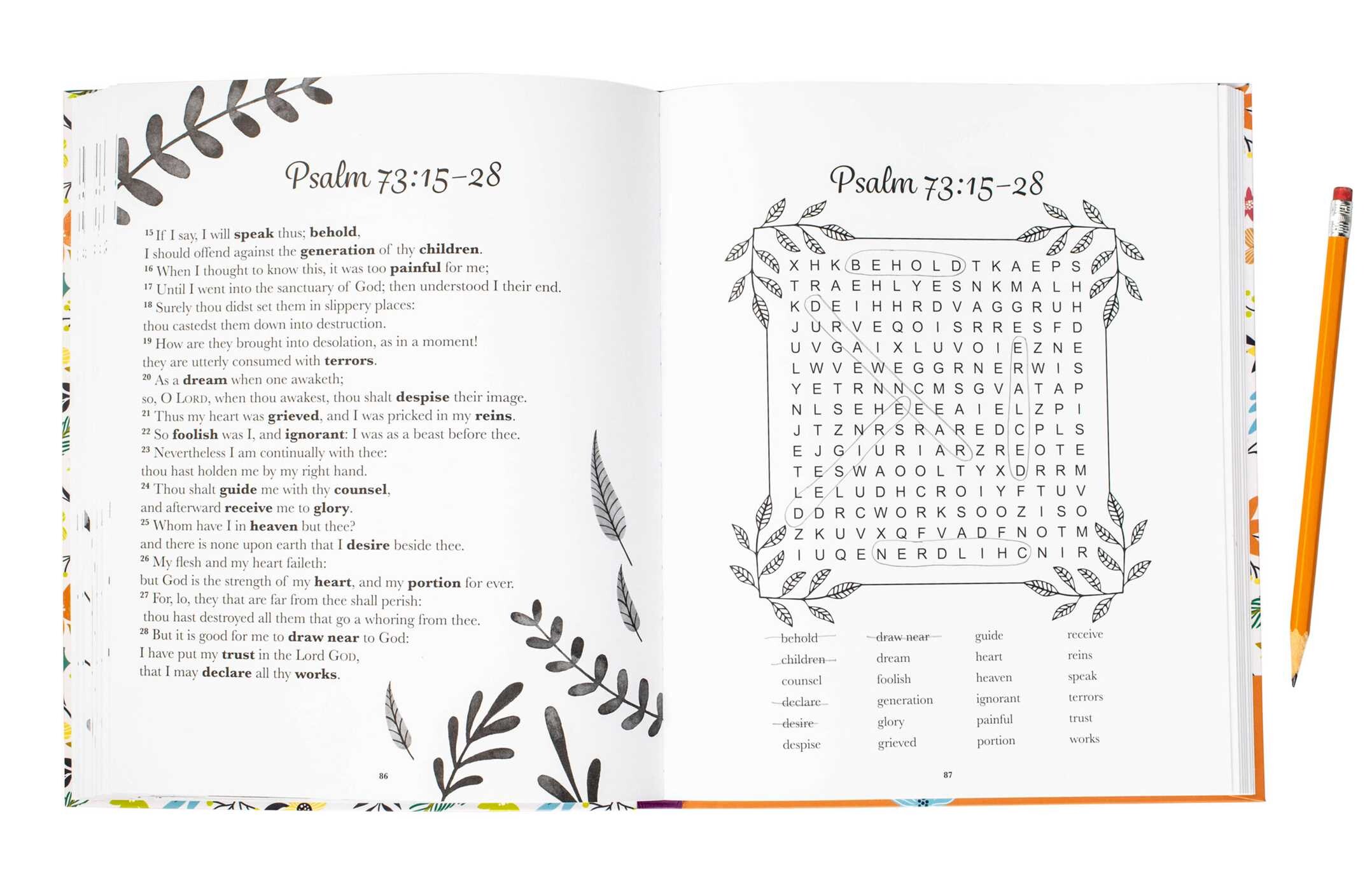 Psalms Word Search | Book by Editors of Thunder Bay Press | Official ...