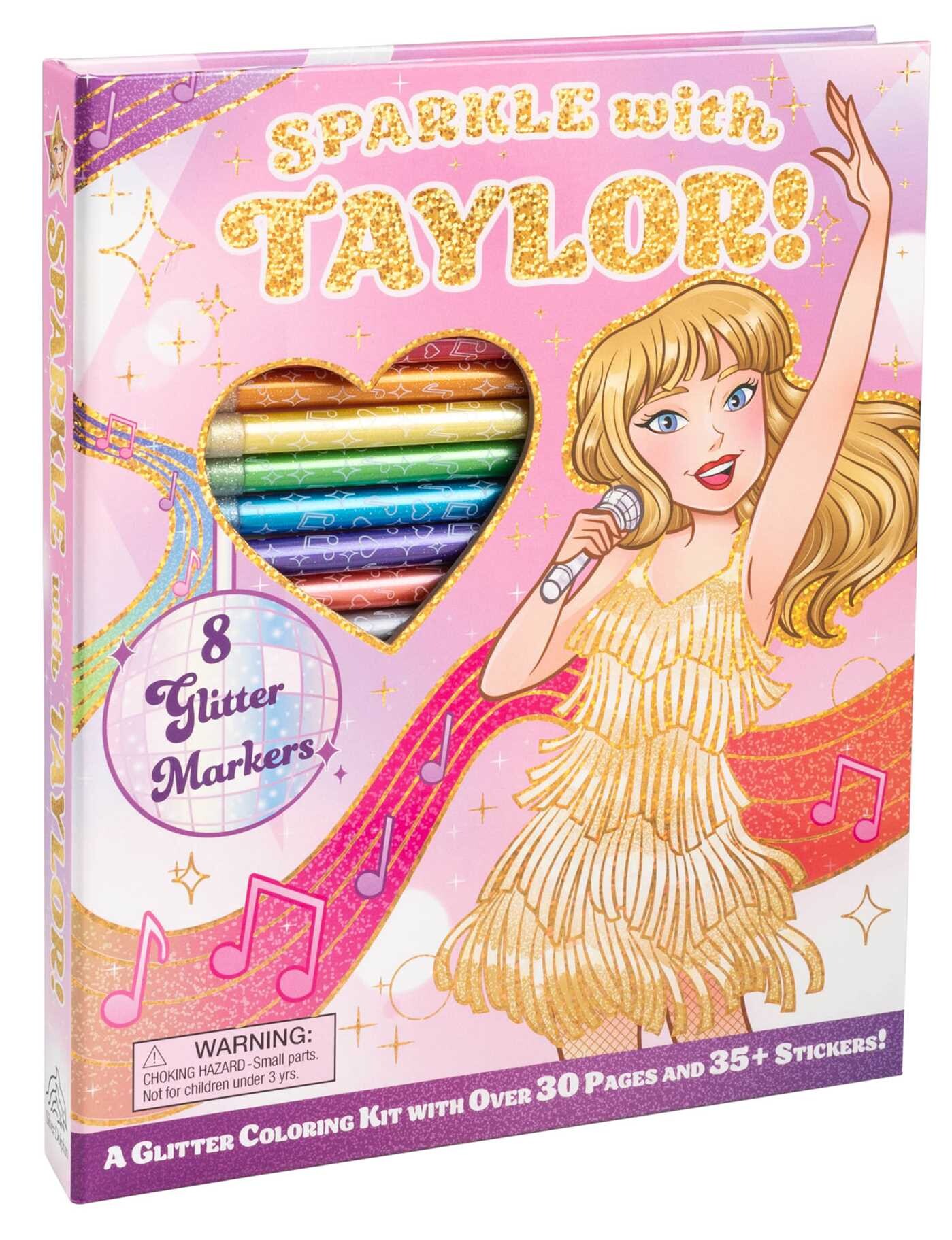 Sparkle with Taylor! A Glitter Coloring Kit - Book Summary & Video ...