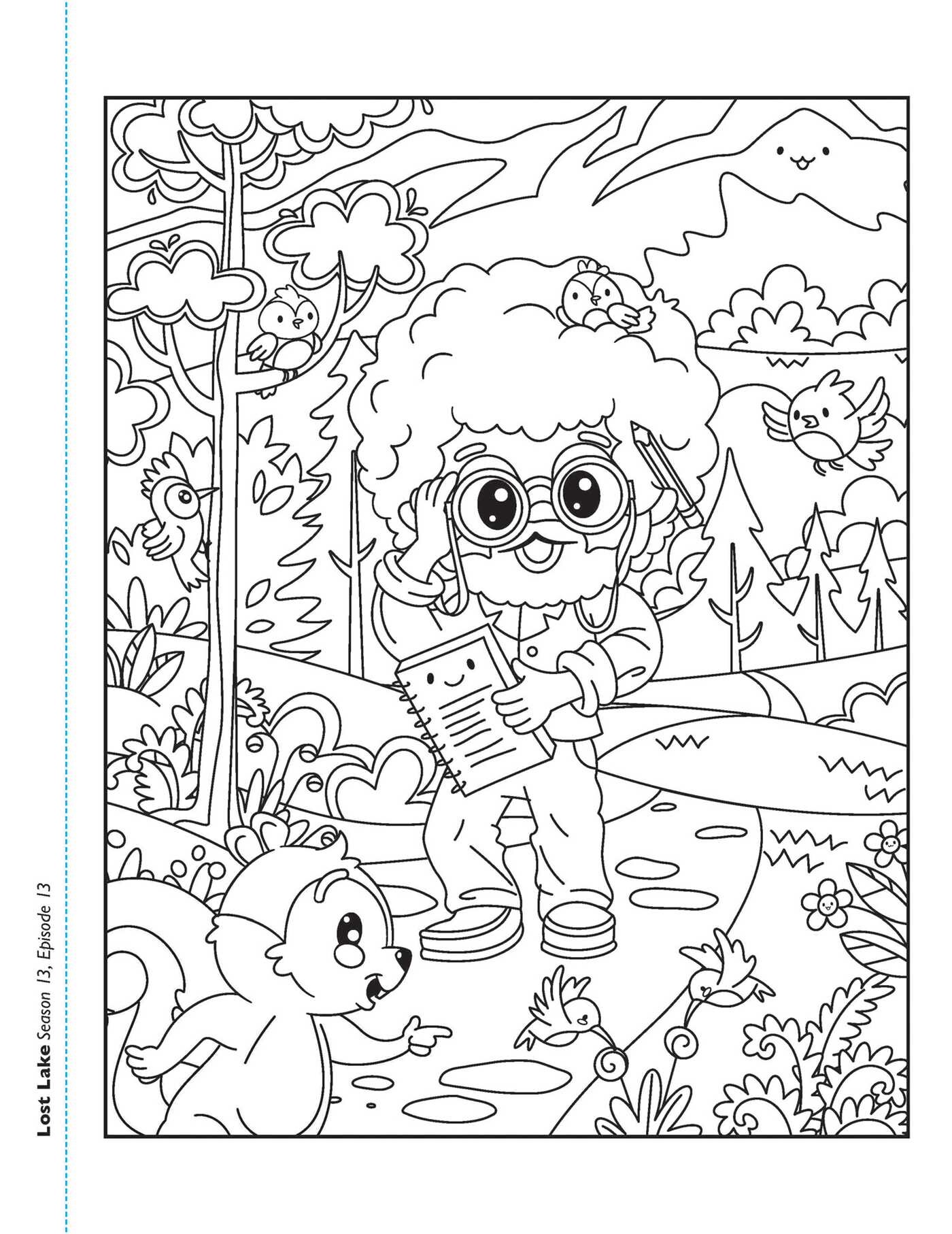 Bob Ross Kawaii Coloring | Book by Editors of Thunder Bay Press ...