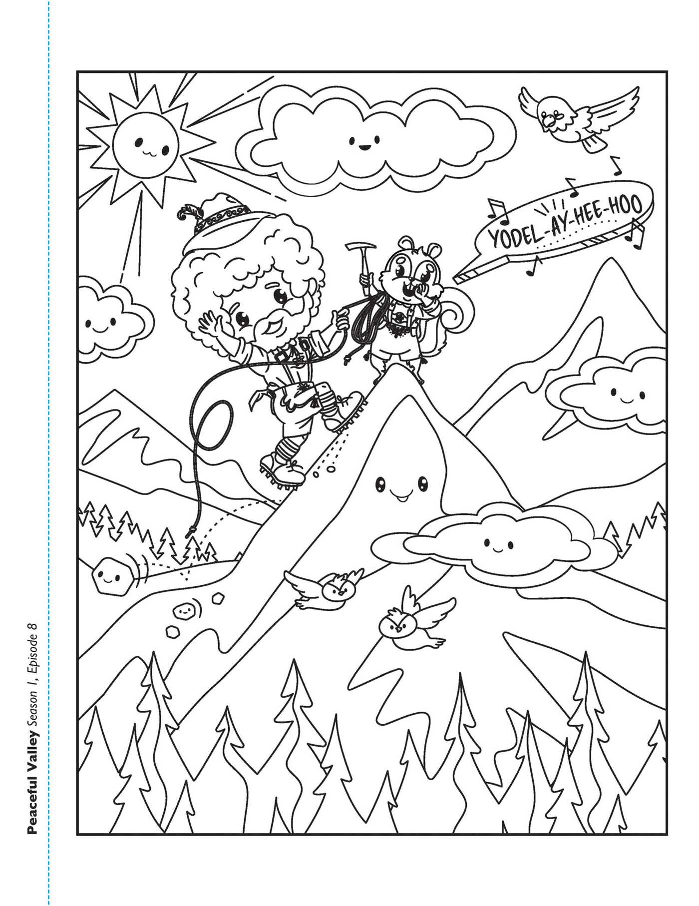 Bob Ross Kawaii Coloring | Book by Editors of Thunder Bay Press ...