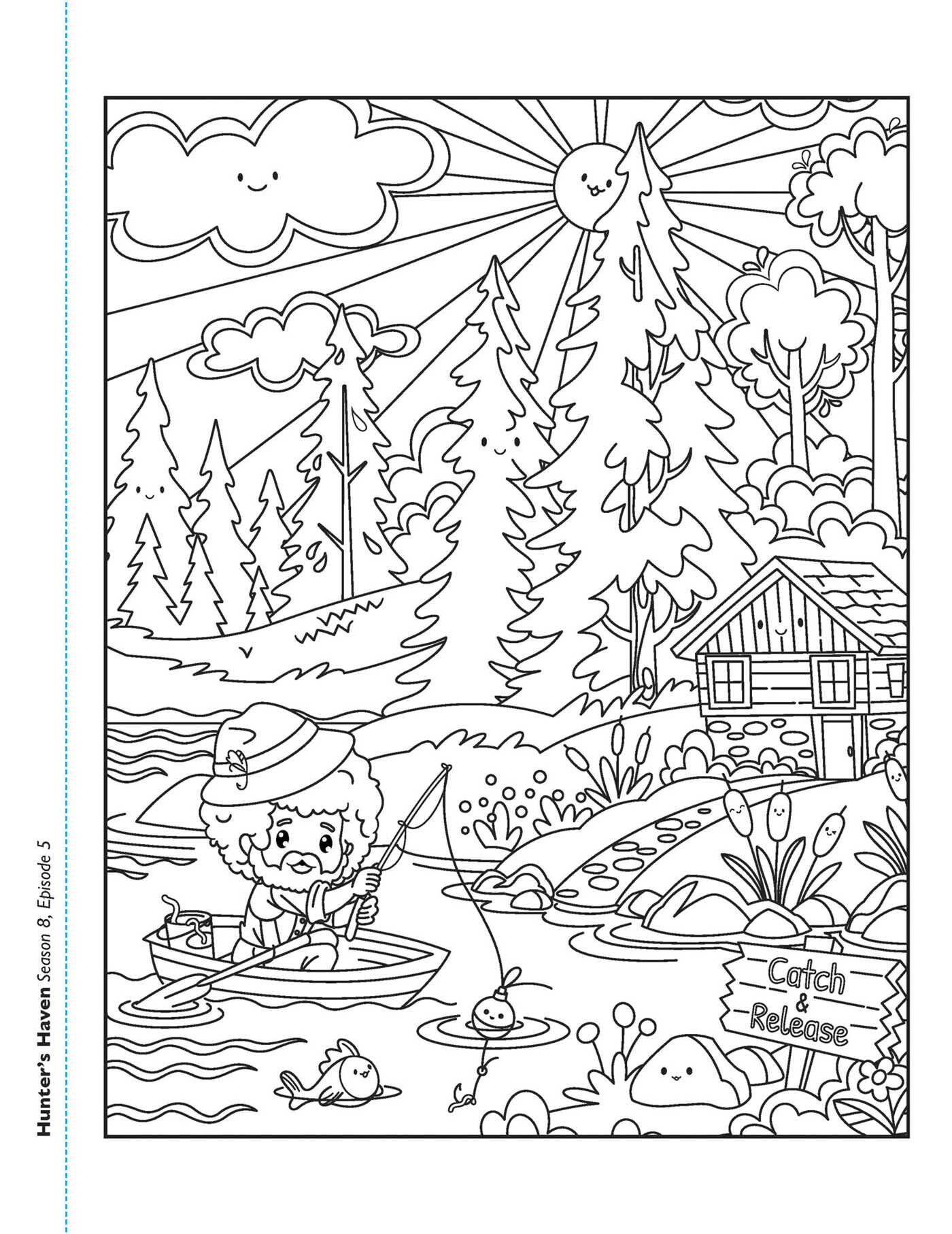 Bob Ross Kawaii Coloring | Book by Editors of Thunder Bay Press ...
