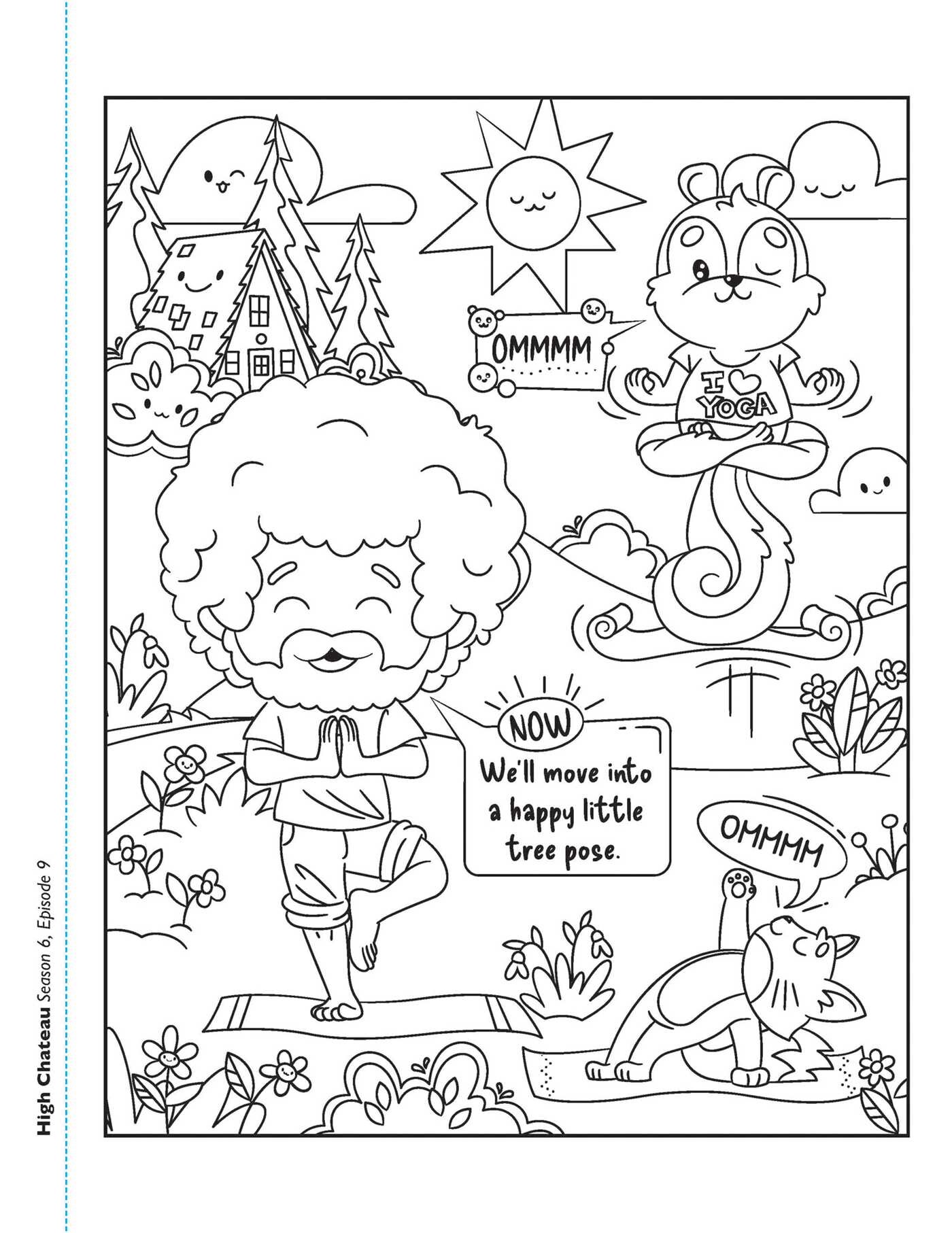 Bob Ross Kawaii Coloring | Book by Editors of Thunder Bay Press ...