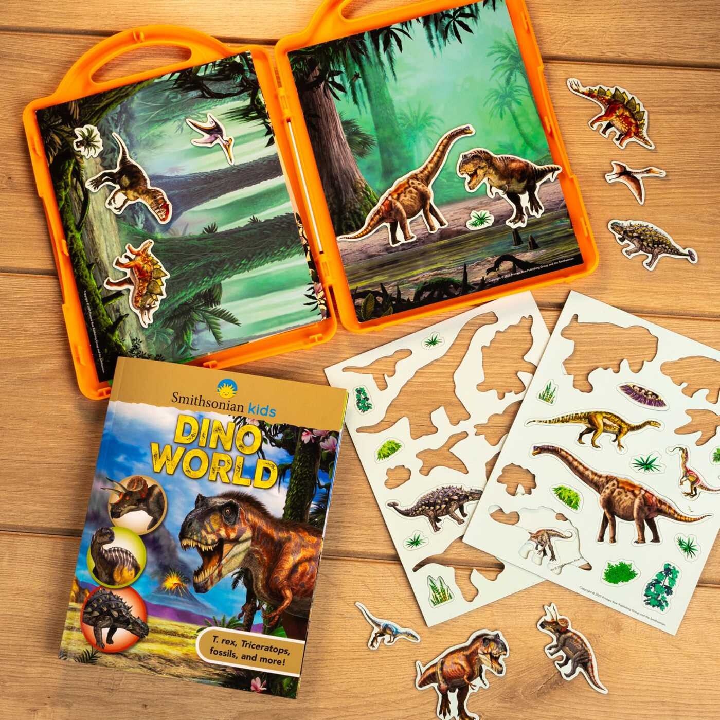 Smithsonian Kids: DinoWorld Book and Magnetic Play Set - Book Summary ...