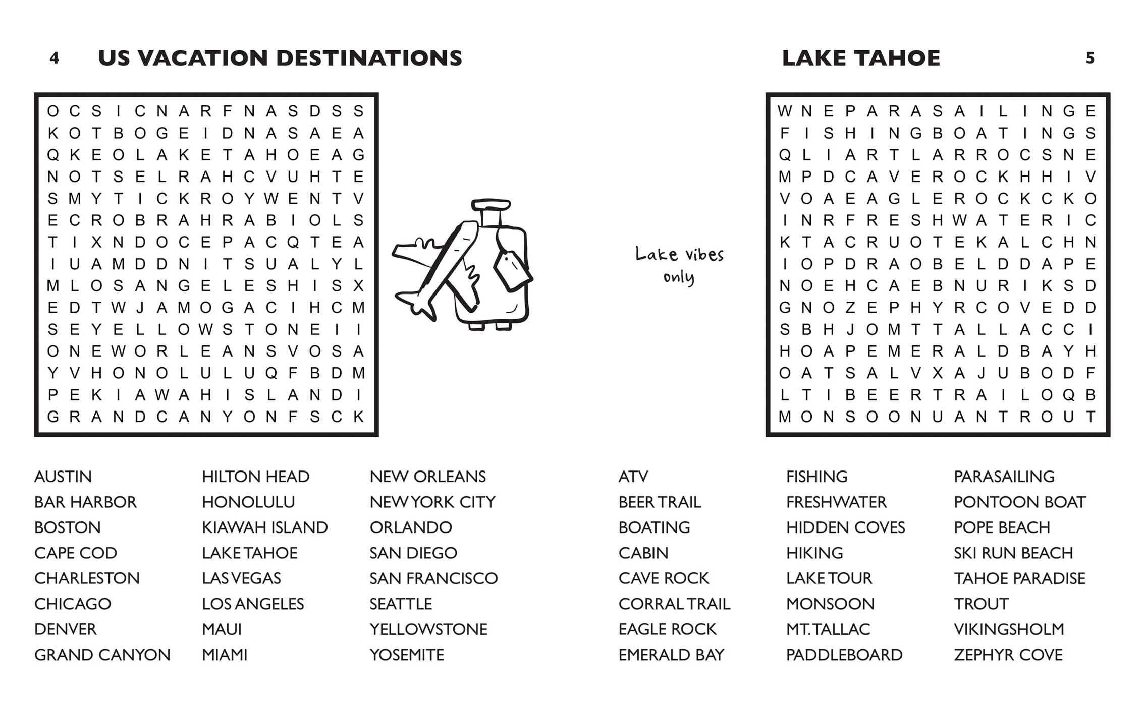 Large Print Summer Fun Word Search | Book by Editors of Thunder Bay ...