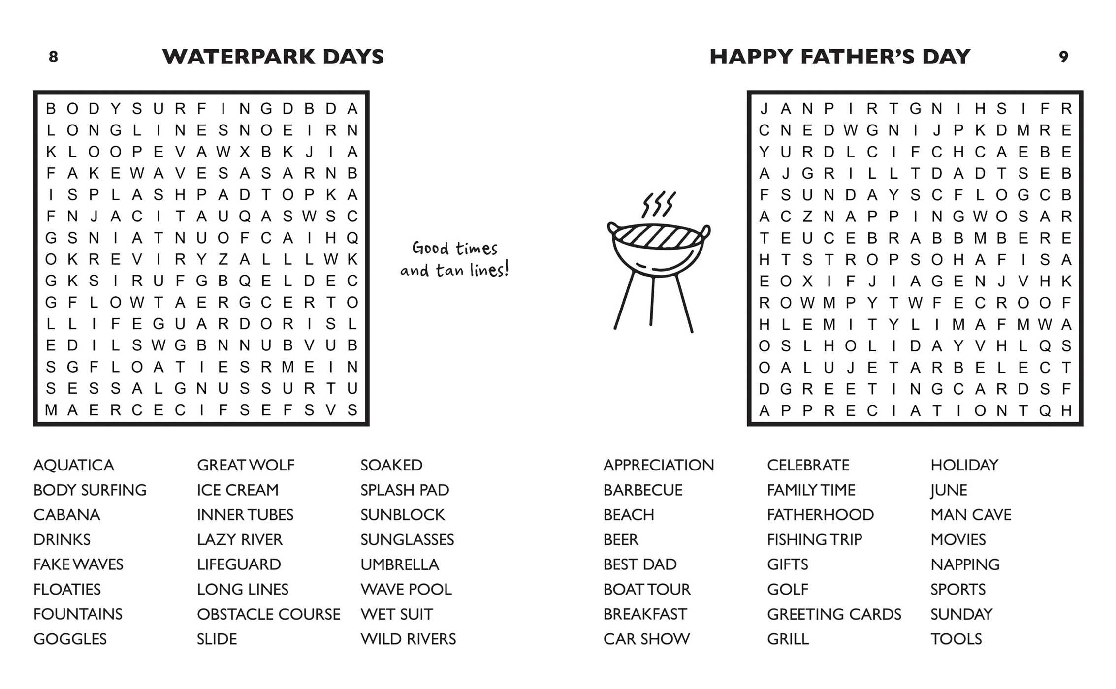 Large Print Summer Fun Word Search | Book by Editors of Thunder Bay ...