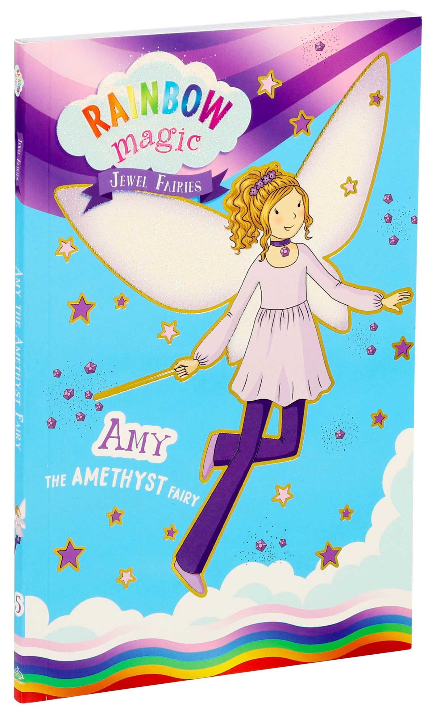 Rainbow Magic Jewel Fairies #5: Amy the Amethyst Fairy | Book by Daisy ...