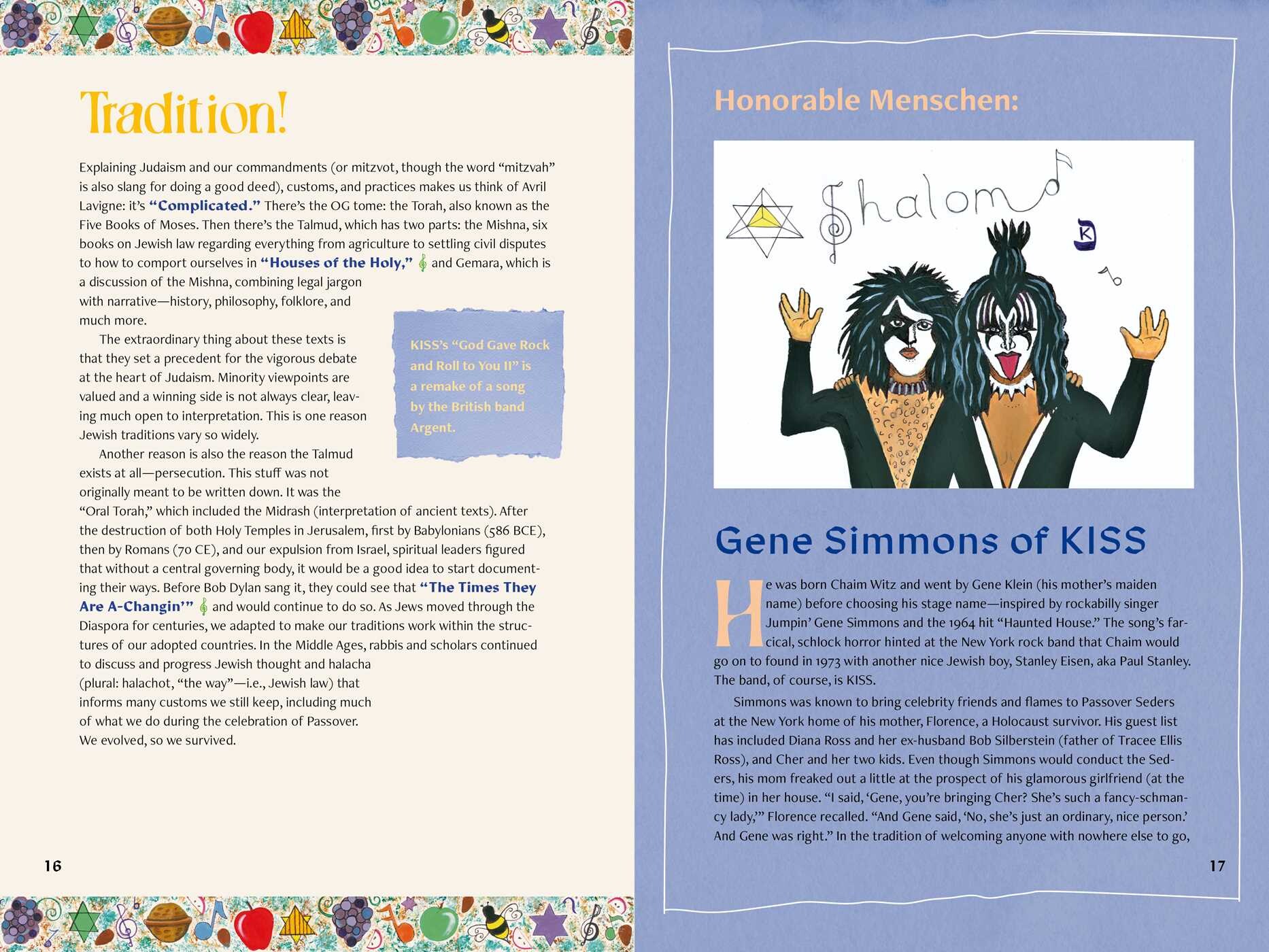 The Rock 'N' Roll Haggadah | Book by Meredith Ochs, Kay Miller ...