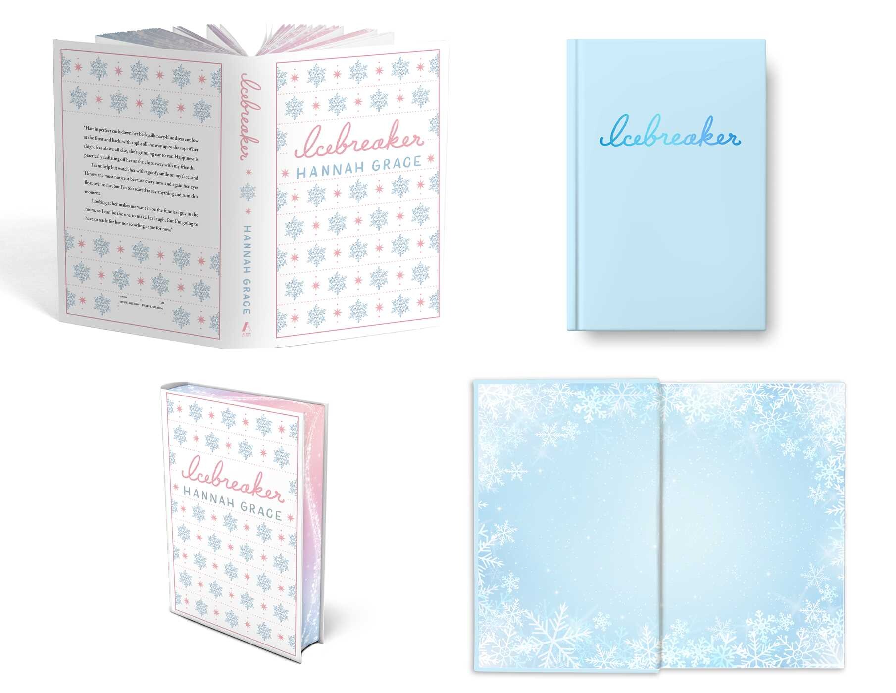 Icebreaker: Deluxe Edition Hardcover | Book by Hannah Grace | Official ...