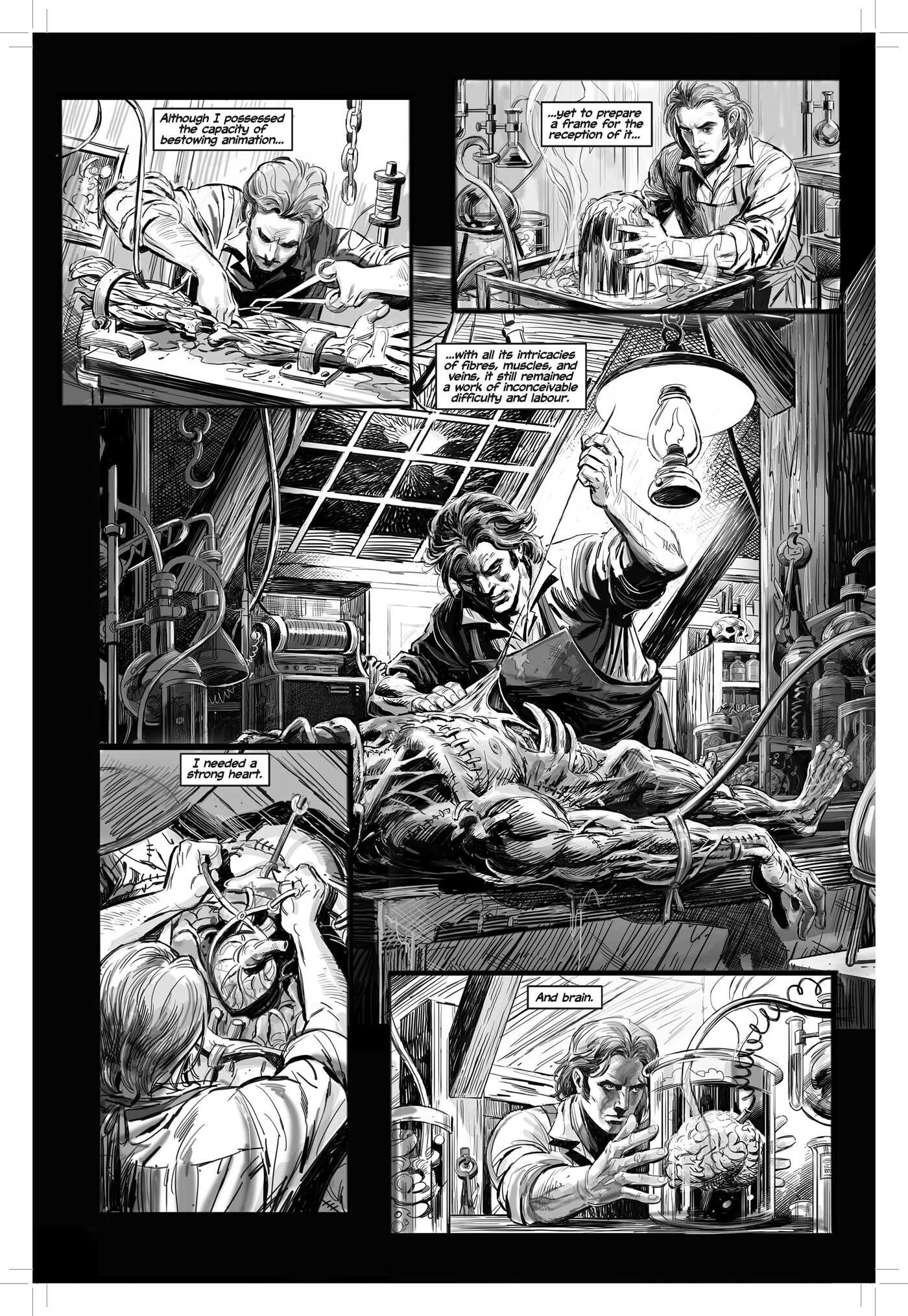 Mary Shelley's Frankenstein Starring Boris Karloff | Book by Mary ...