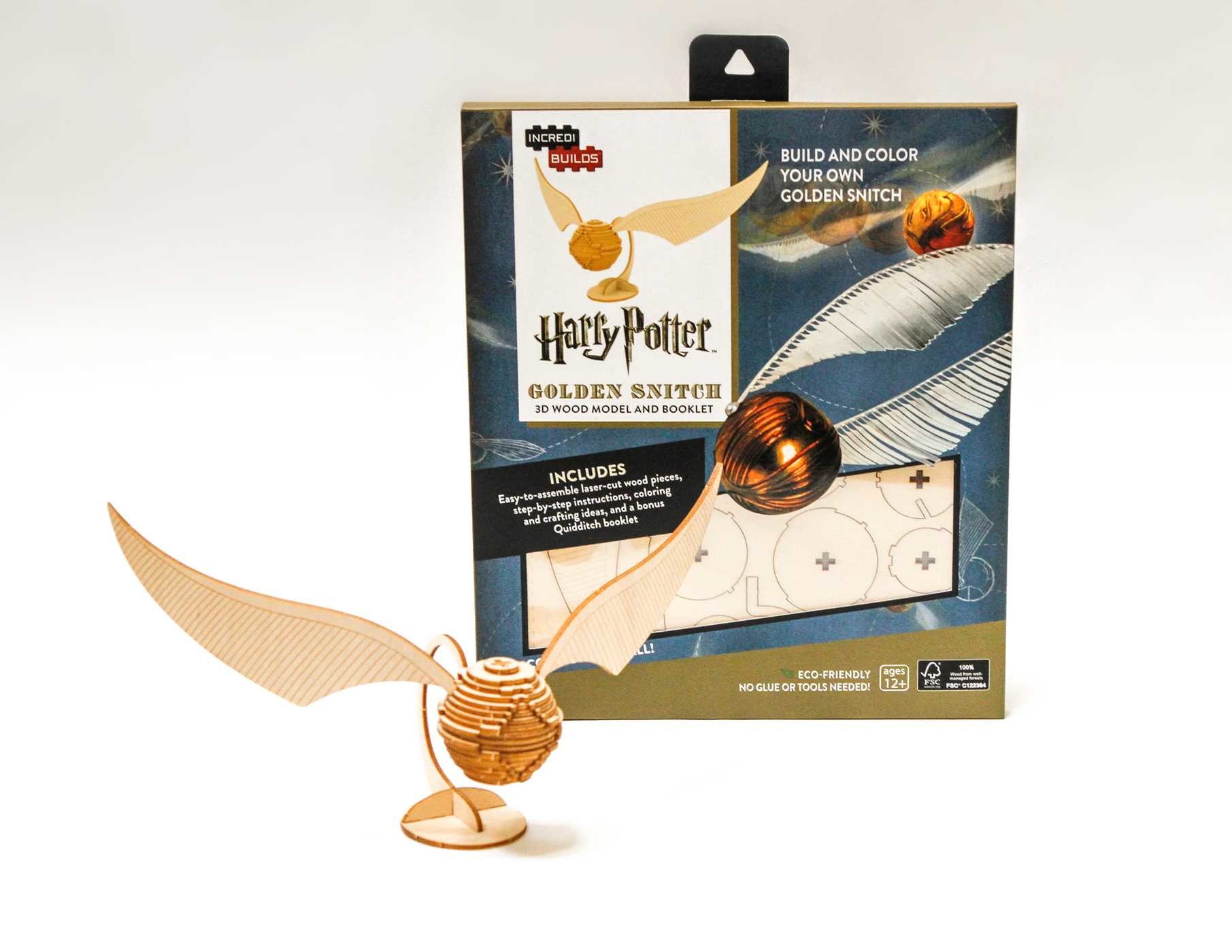 IncrediBuilds: Harry Potter: Dobby 3D Wood Model and Booklet | Book by ...