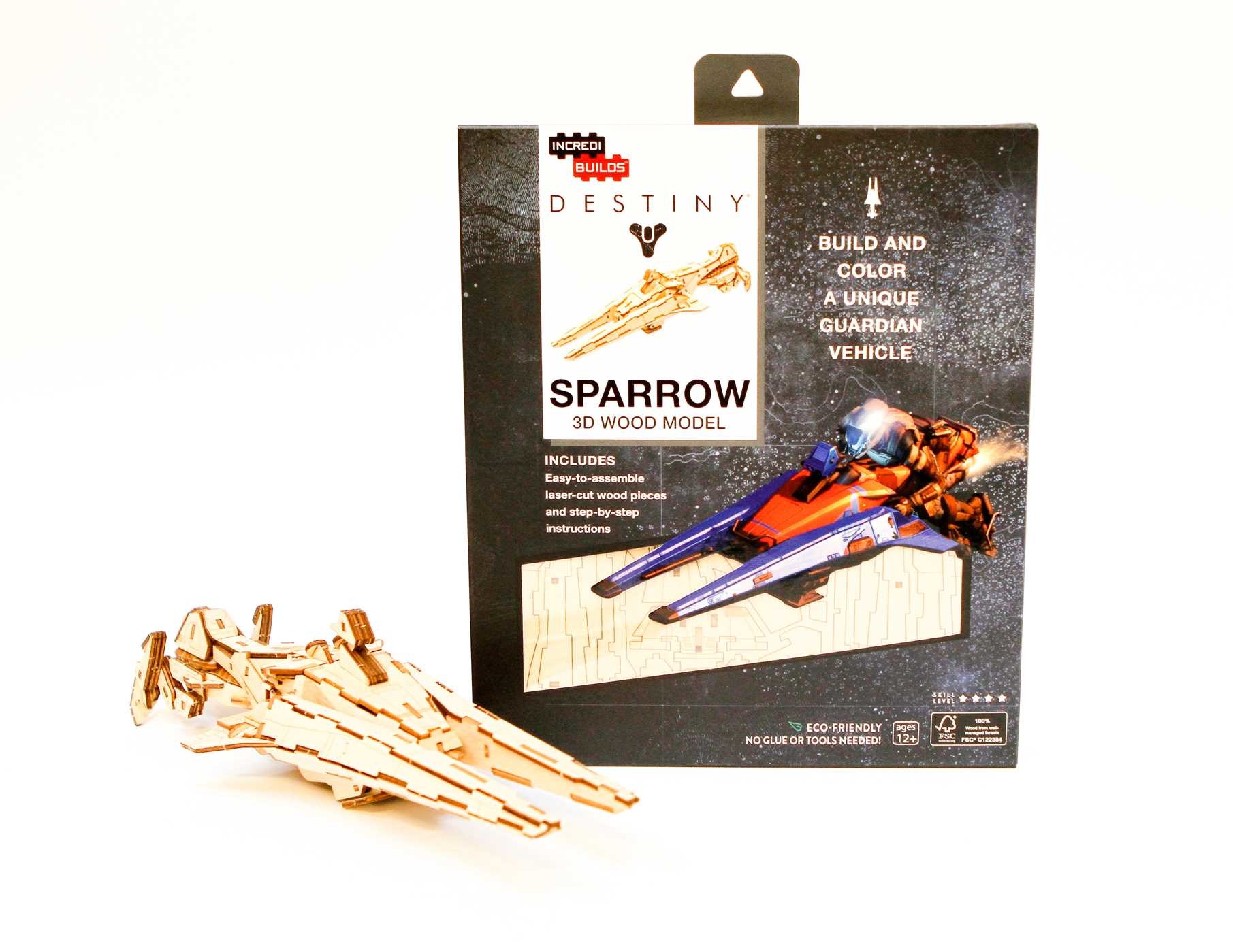 IncrediBuilds: Destiny: Sparrow 3D Wood Model | Book by Insight ...