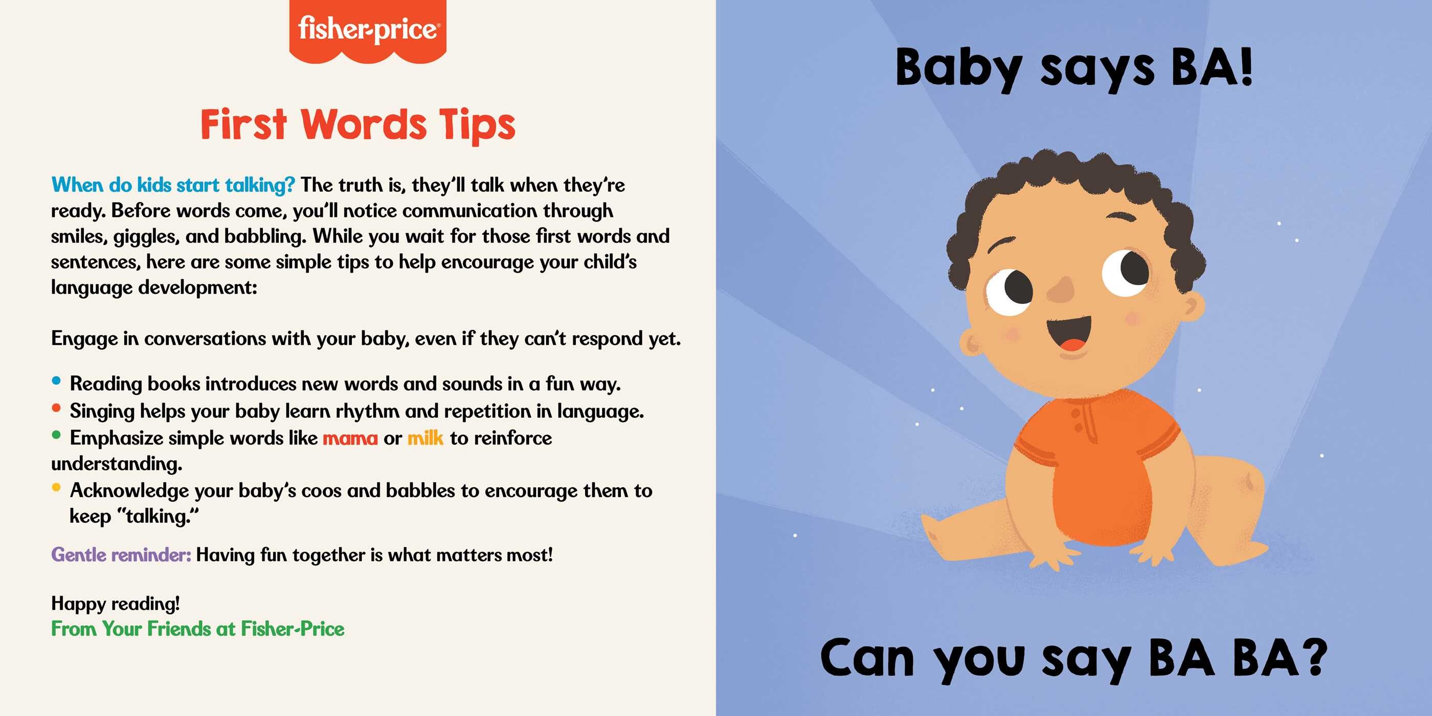 Fisher-Price: I Can Babble! | Book by Ellie Rose | Official Publisher ...
