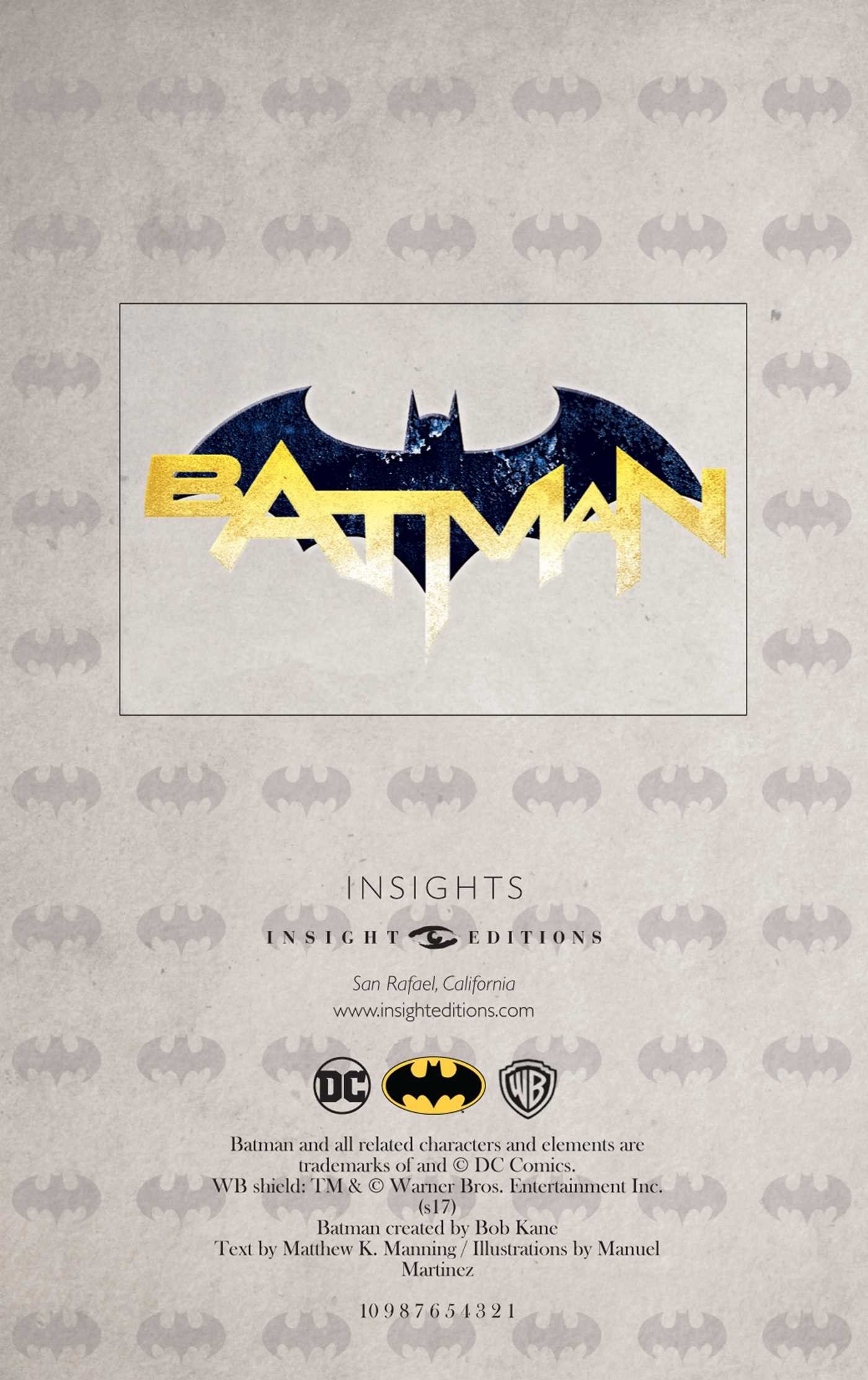 Batman Ruled Pocket Journal | Book by Matthew K Manning, Manuel ...