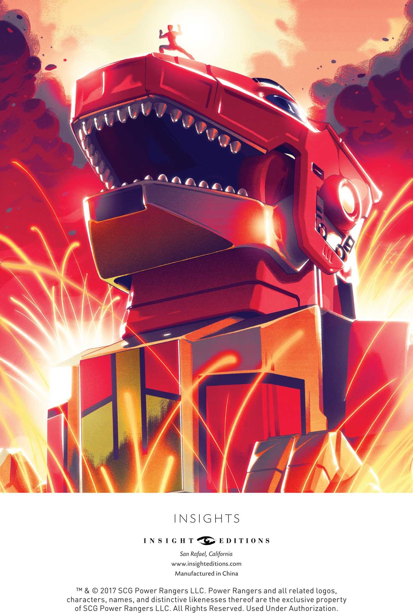 Power Rangers: Red Ranger Hardcover Ruled Journal | Book by Insight ...