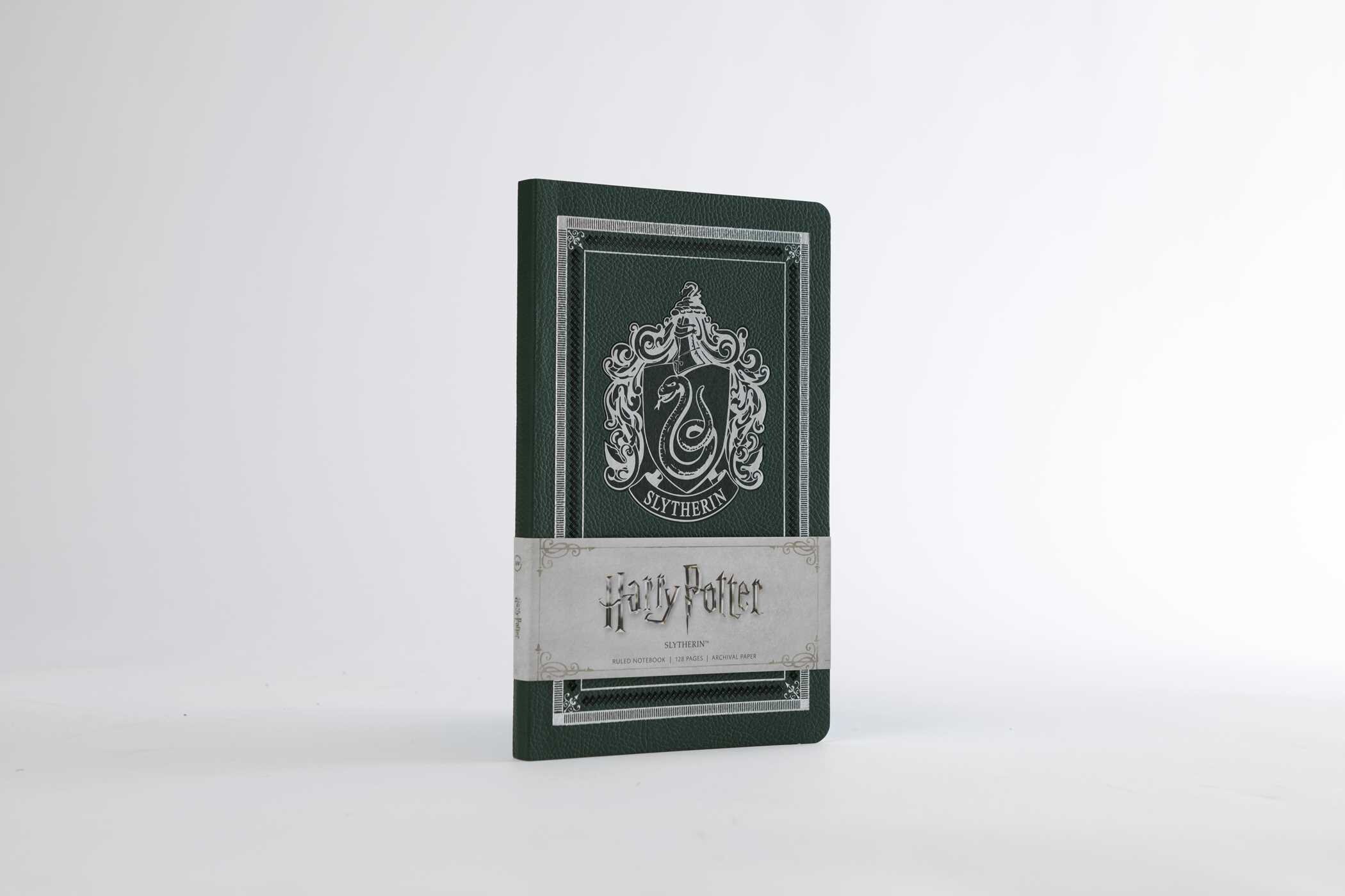 Harry Potter: Slytherin Ruled Notebook | Book by Insight Editions ...