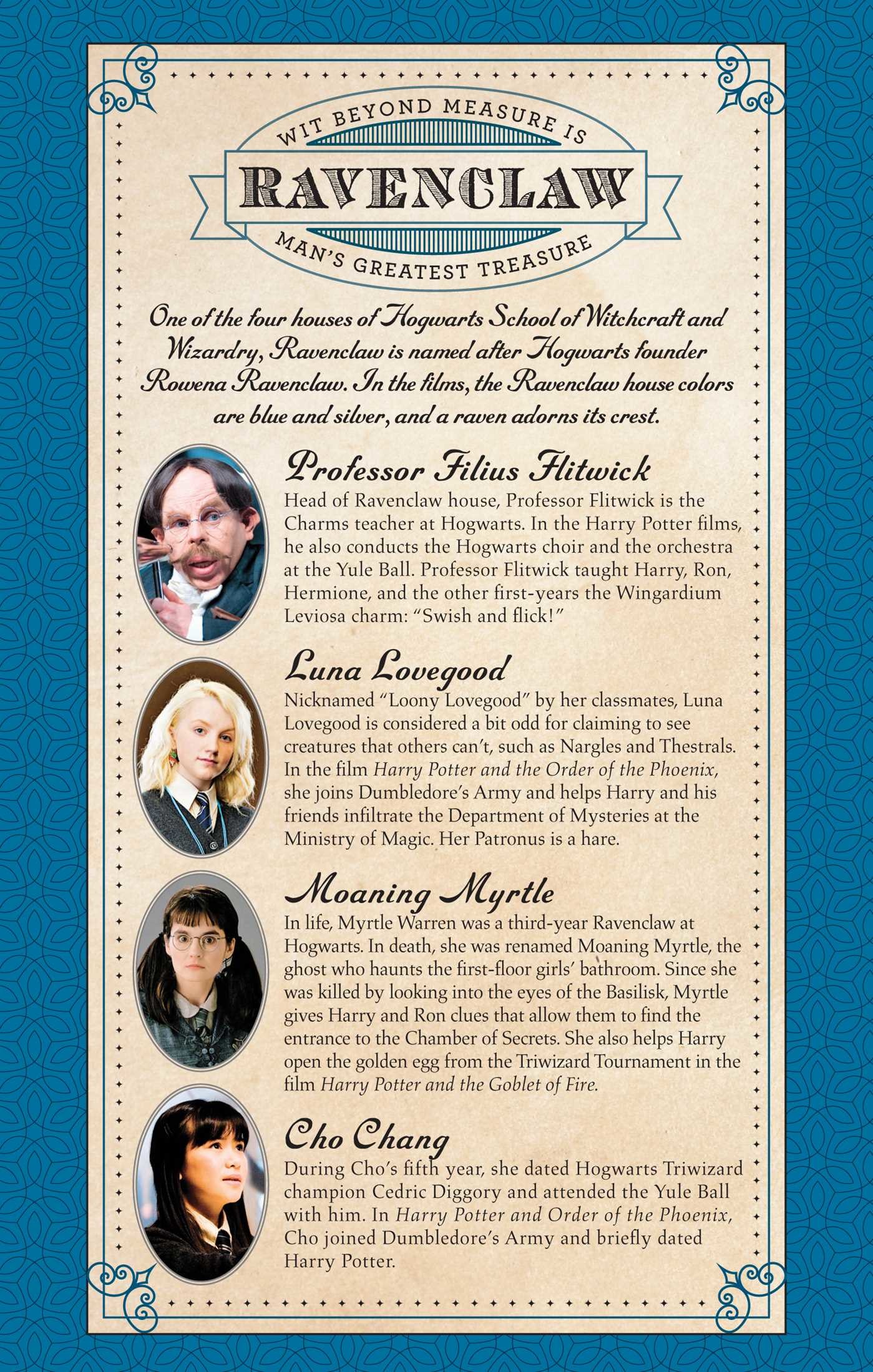 Harry Potter: Ravenclaw Ruled Notebook | Book by Insight Editions ...