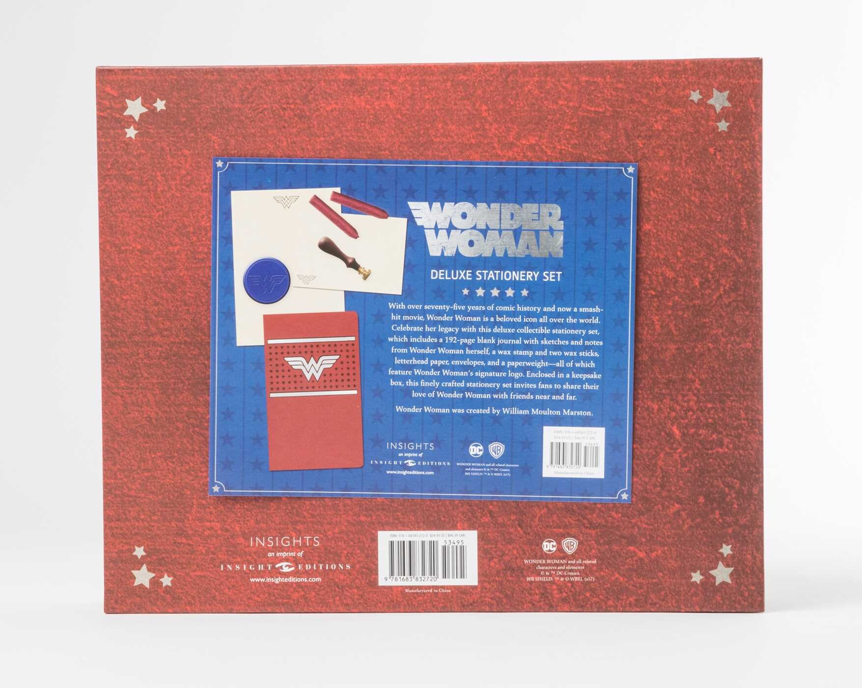 DC Comics: Wonder Woman Deluxe Stationery Set | Book by Insight ...