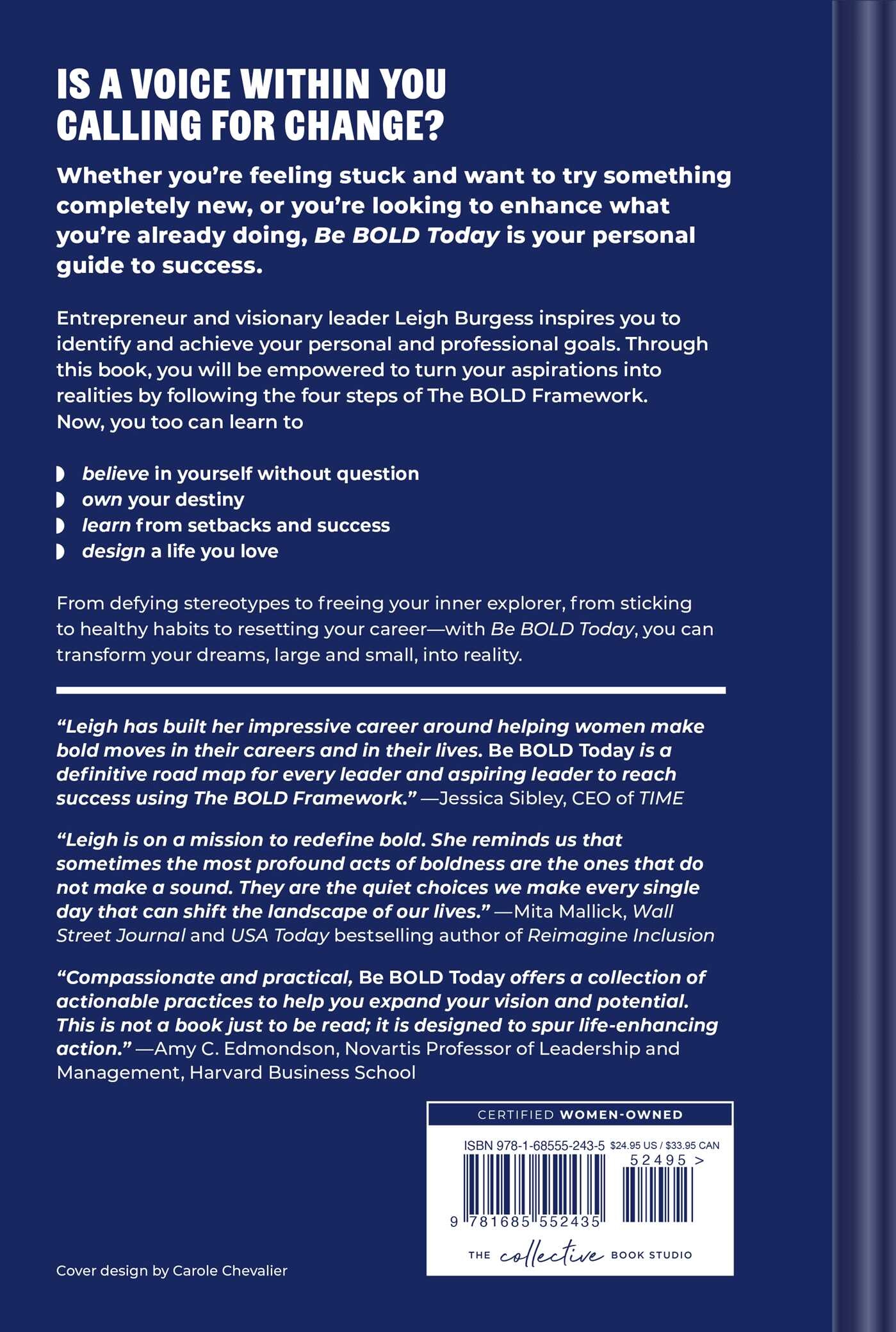 Be BOLD Today | Book by Leigh Burgess, Bonnie Wan | Official Publisher ...