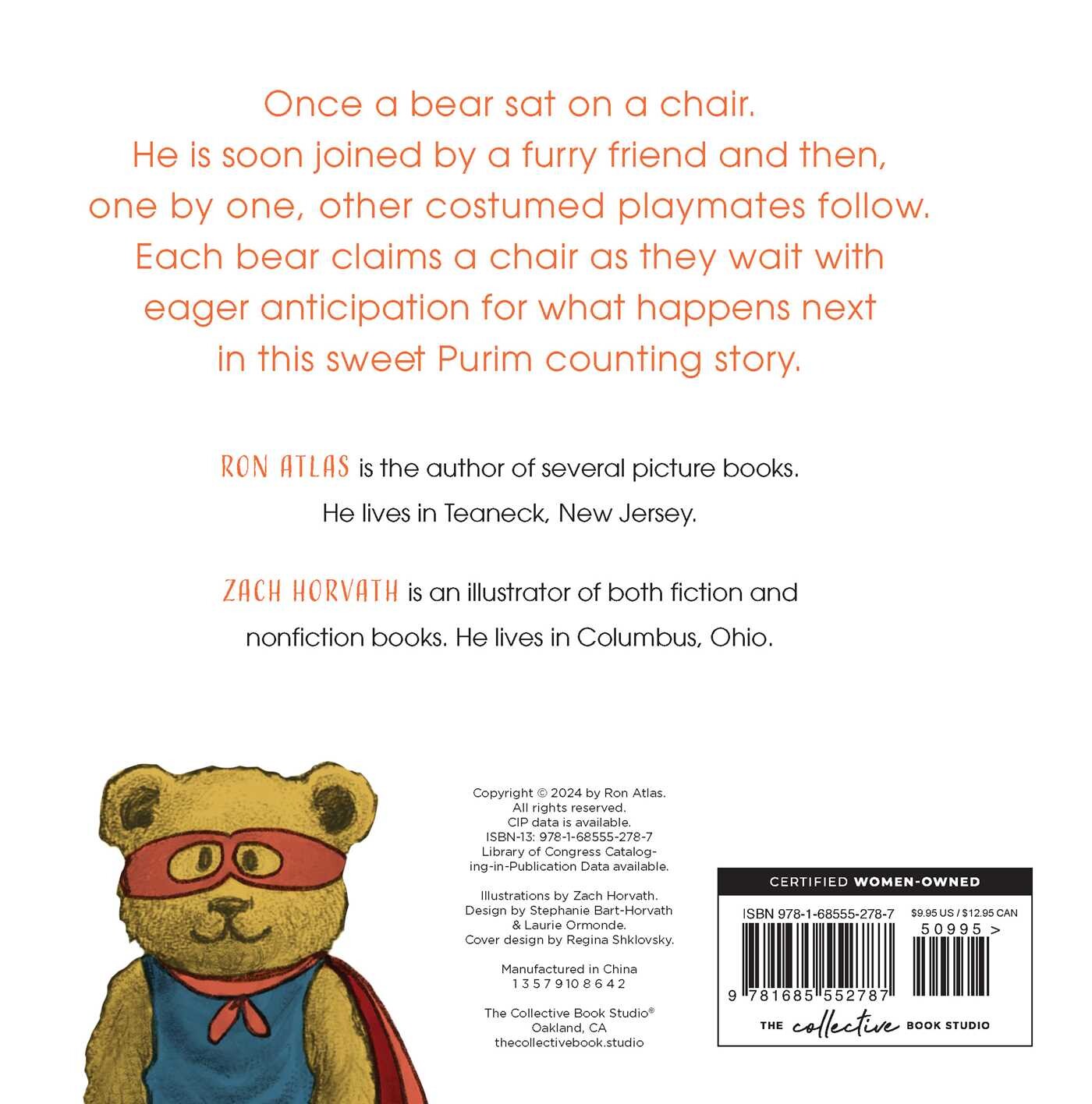 Ten Purim Bears | Book by Ron Atlas, Zach Horvath | Official Publisher ...