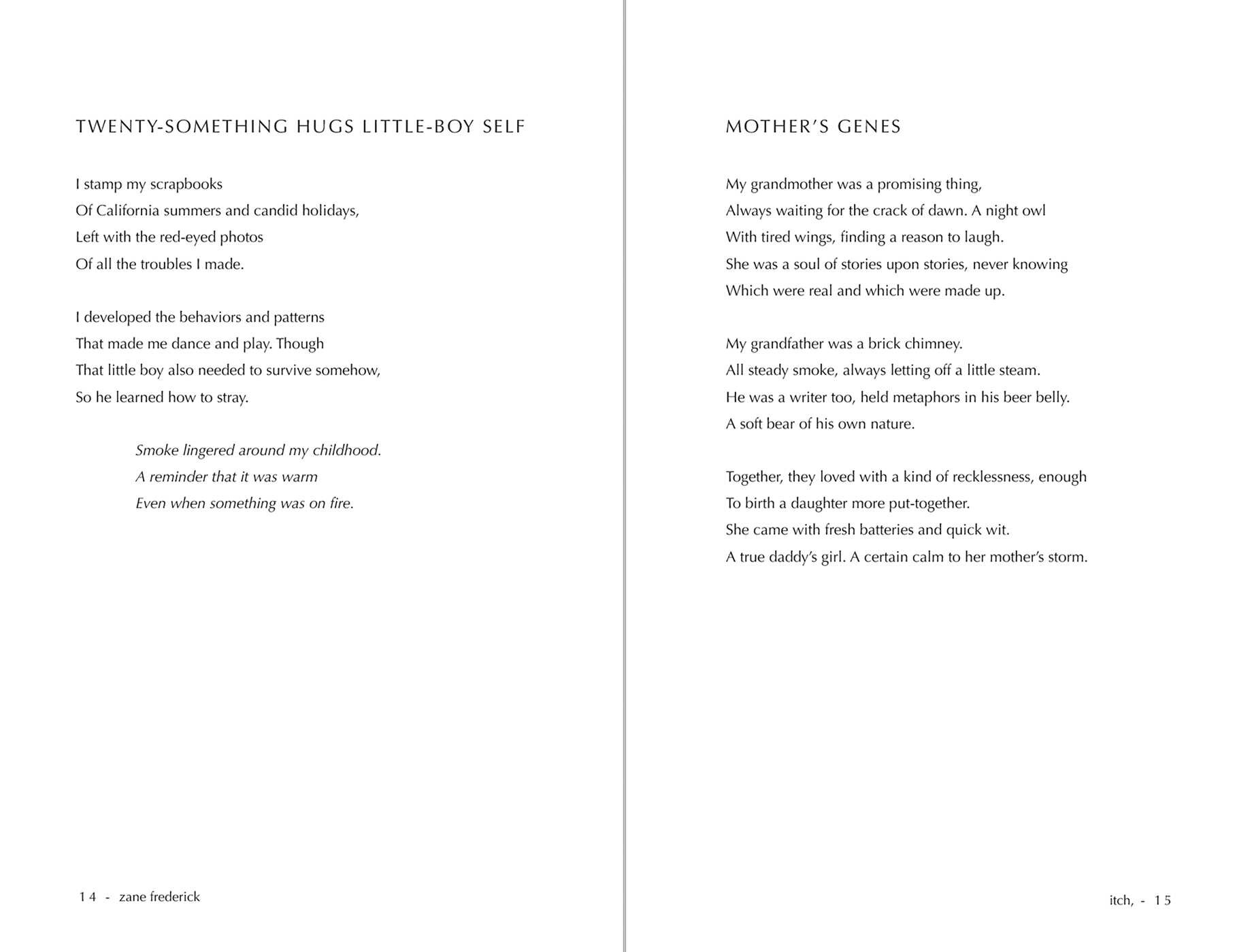 Itch | Book by Zane Frederick | Official Publisher Page | Simon & Schuster