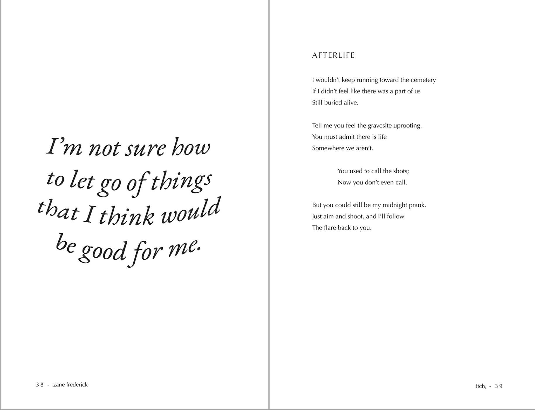 Itch | Book by Zane Frederick | Official Publisher Page | Simon & Schuster